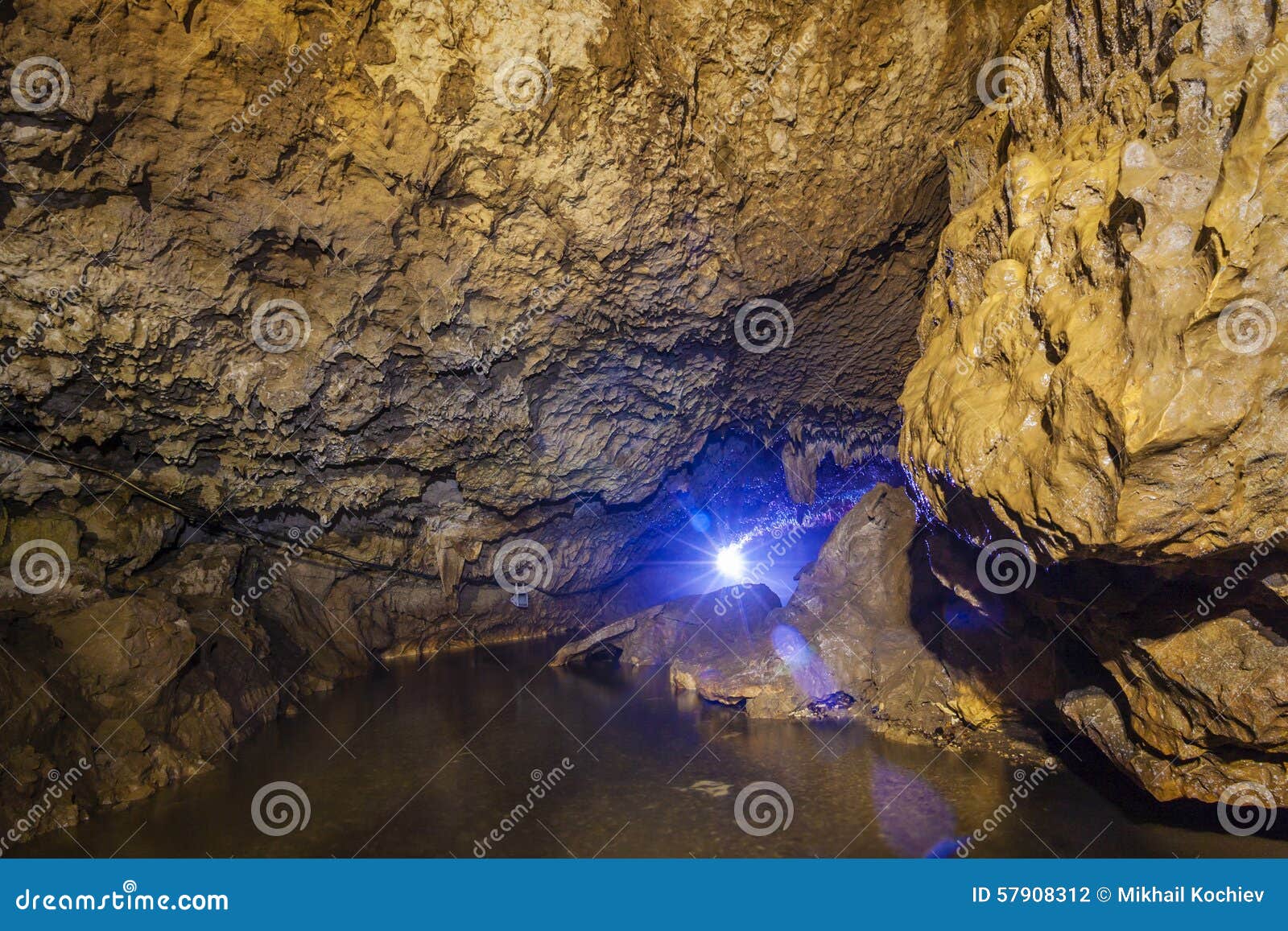 Colorful Cave Stalactites Formation Stock Photo | CartoonDealer.com ...