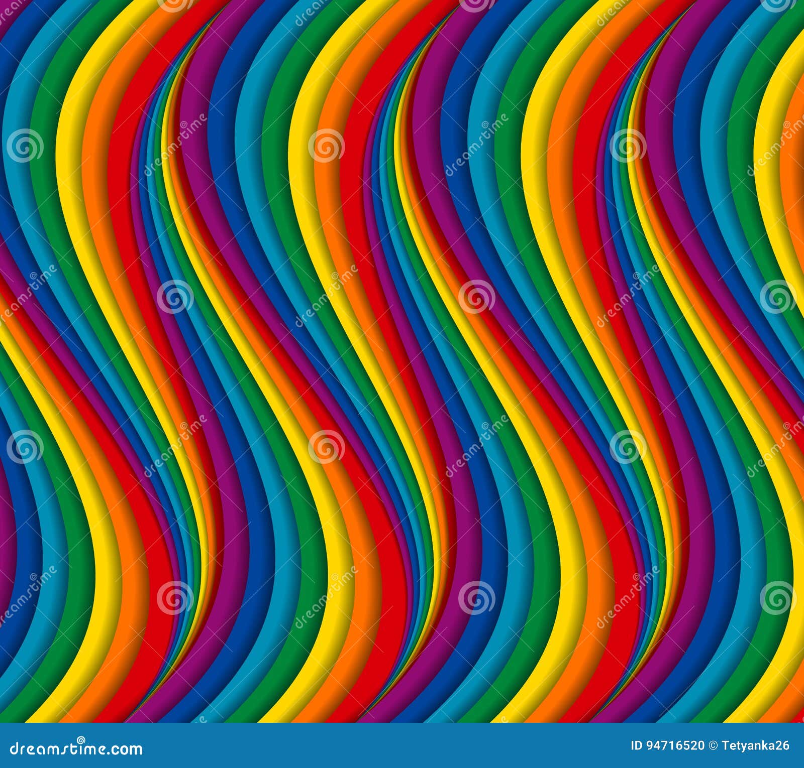 Rainbow Wavy Background Stock Illustrations – 29,515 Rainbow Wavy ...
