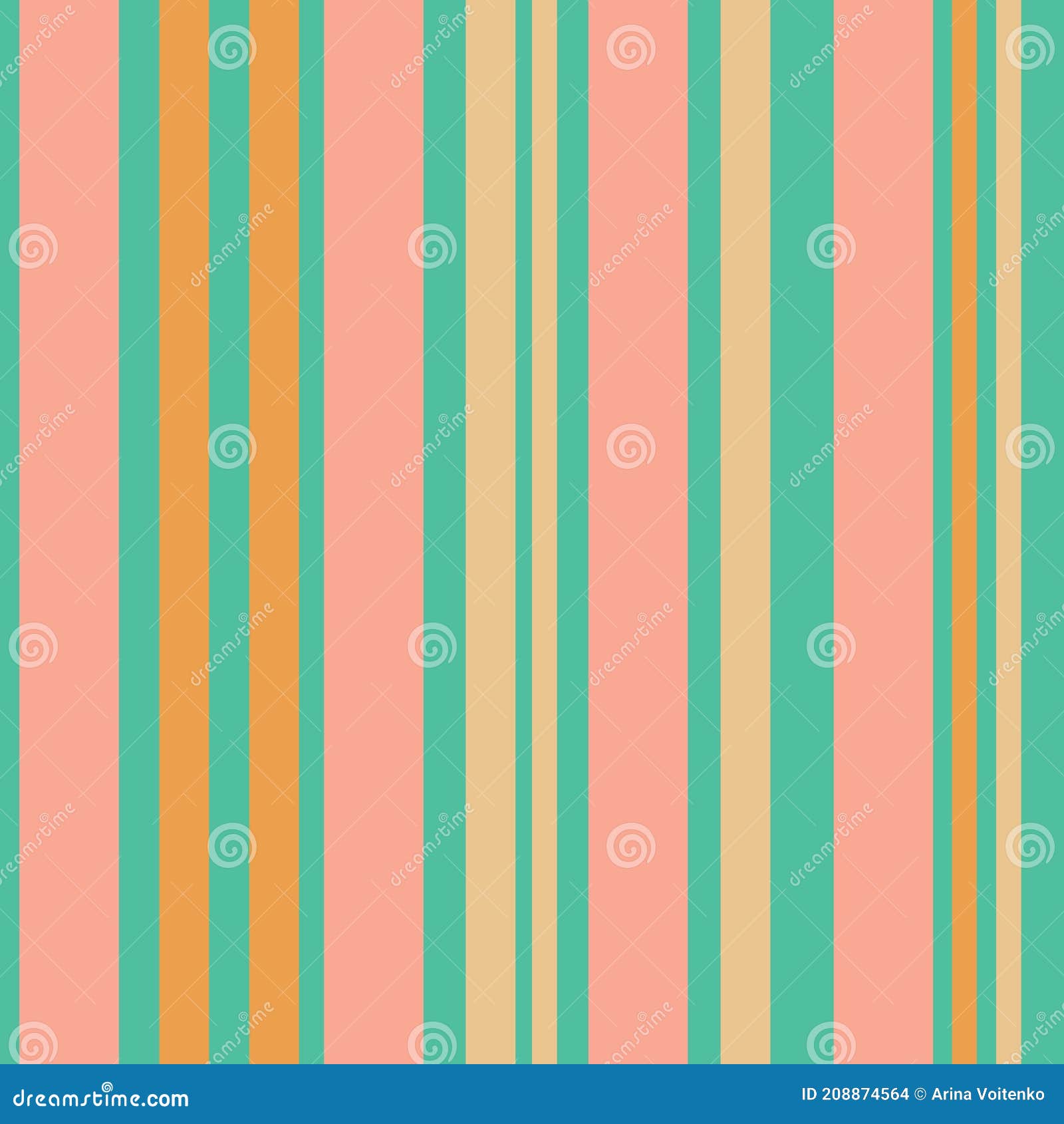Bright Colorful Seamless Stripes Pattern. Vertical Stripes. Simple ...