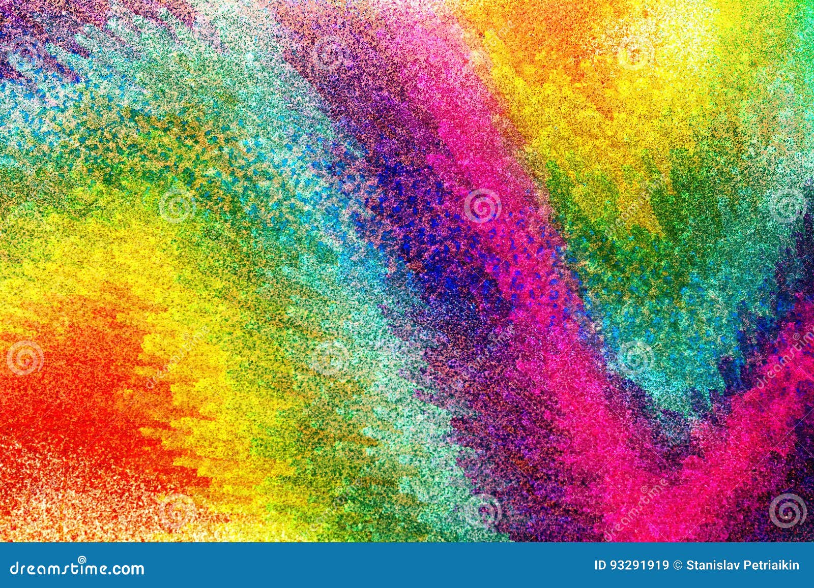 Bright Colorful Unique Abstract Background Stock Illustration ...