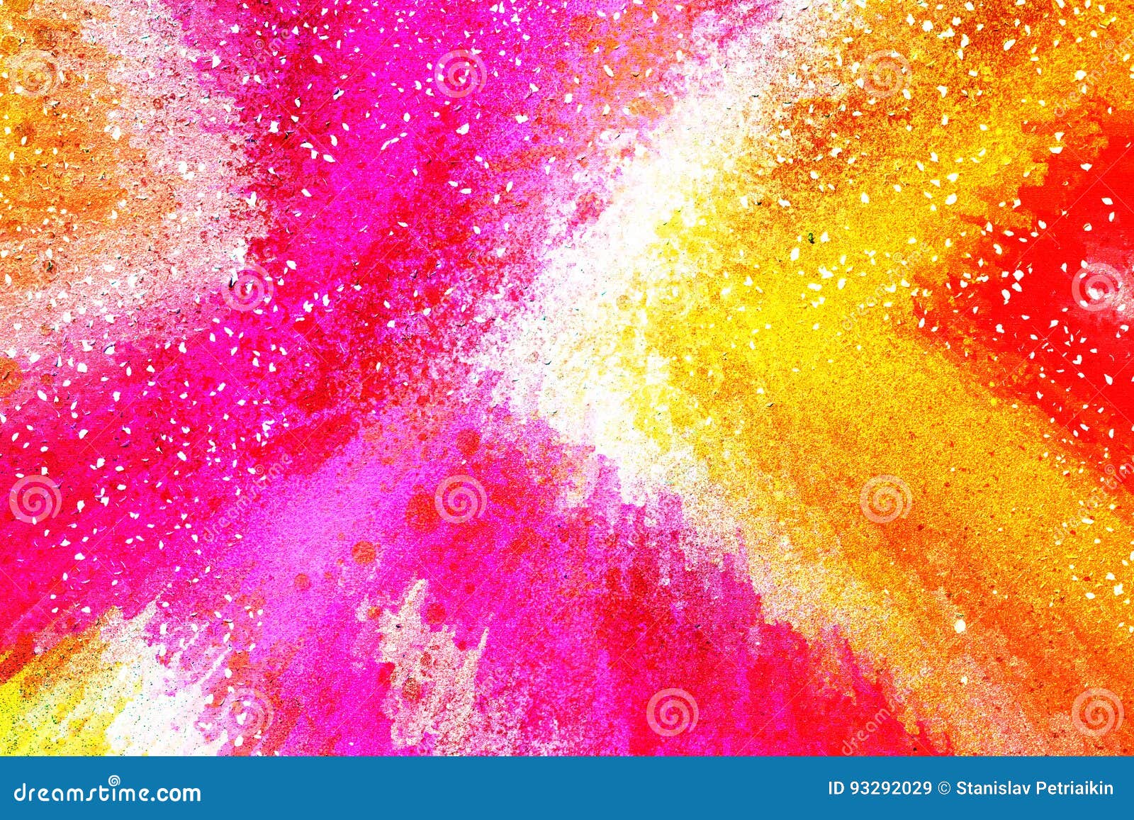 Bright Colorful Unique Abstract Background Stock Illustration ...
