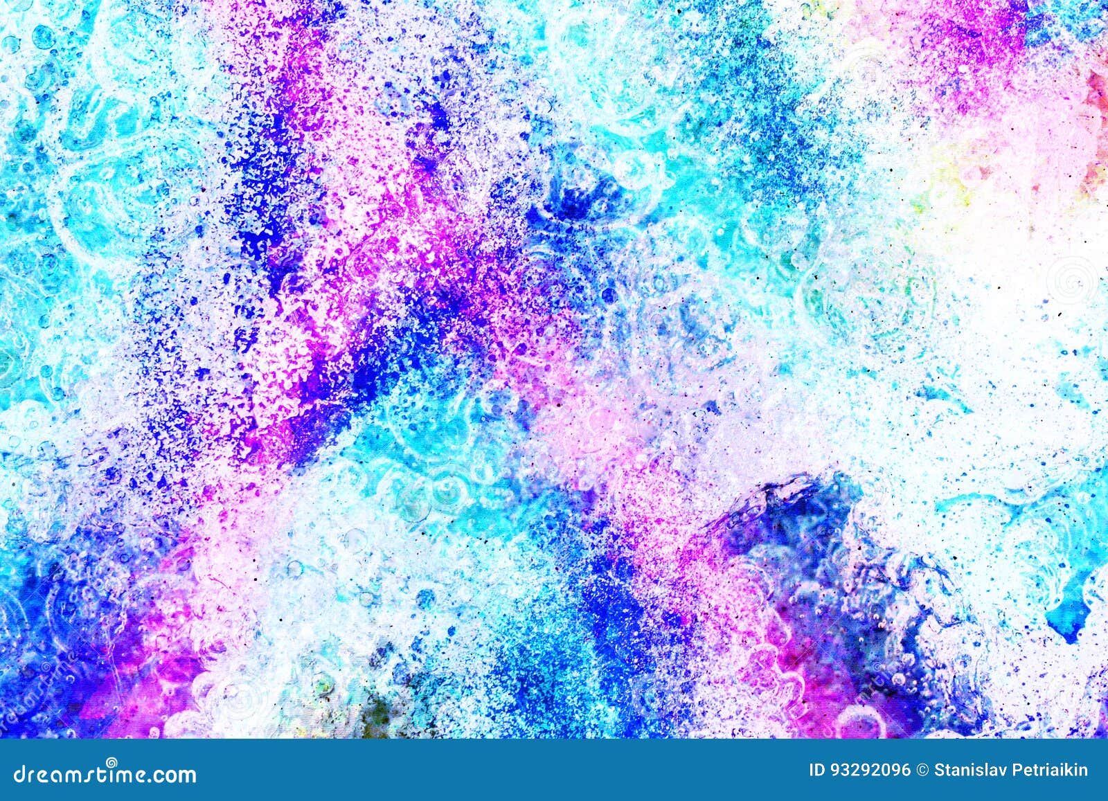 Bright Colorful Unique Abstract Background Stock Illustration ...