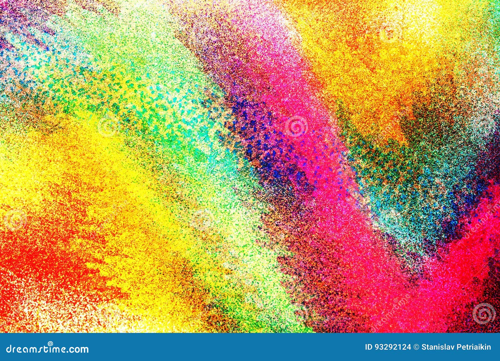 Bright Colorful Unique Abstract Background Stock Illustration ...