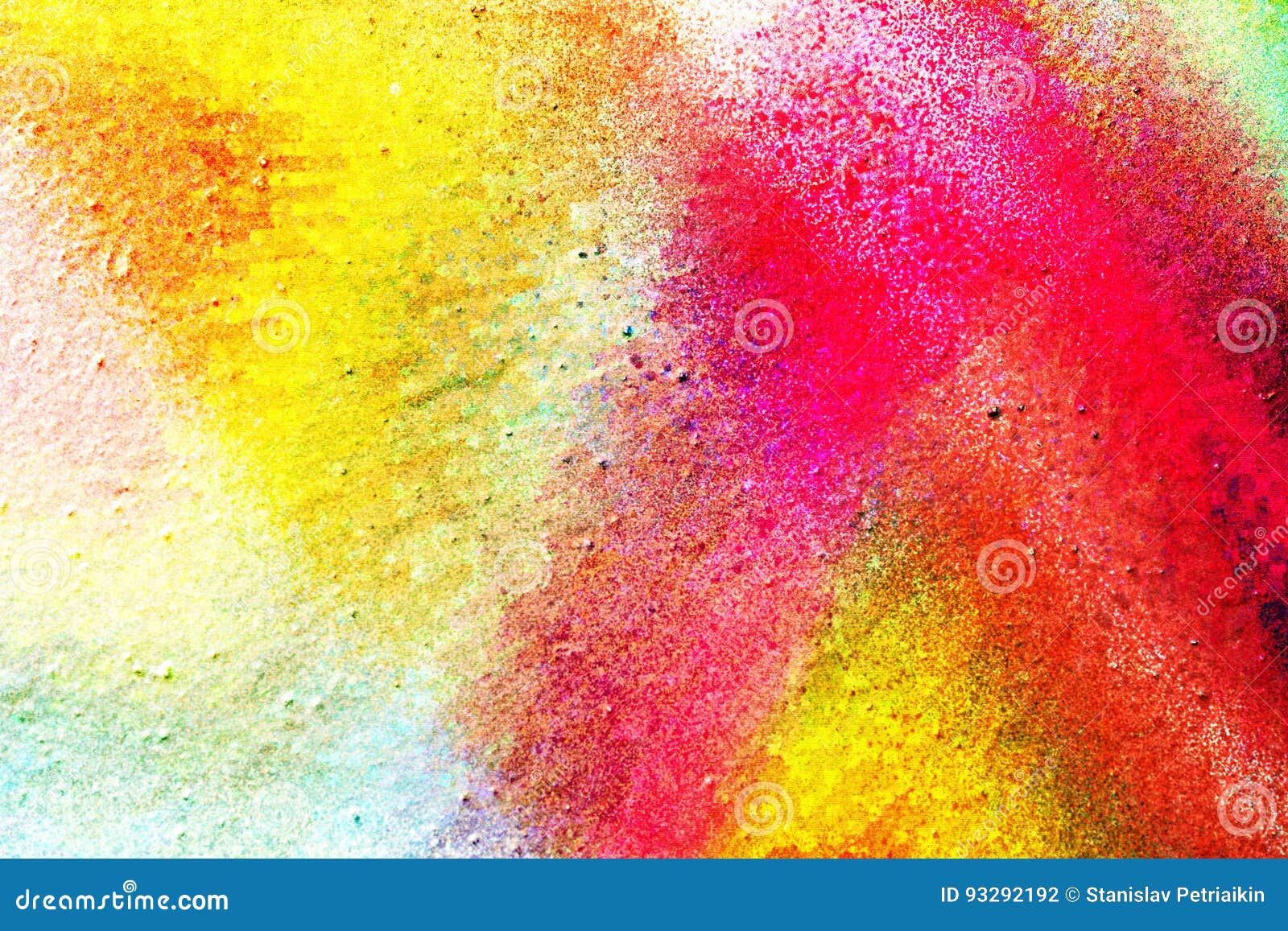 Bright Colorful Unique Abstract Background Stock Illustration ...