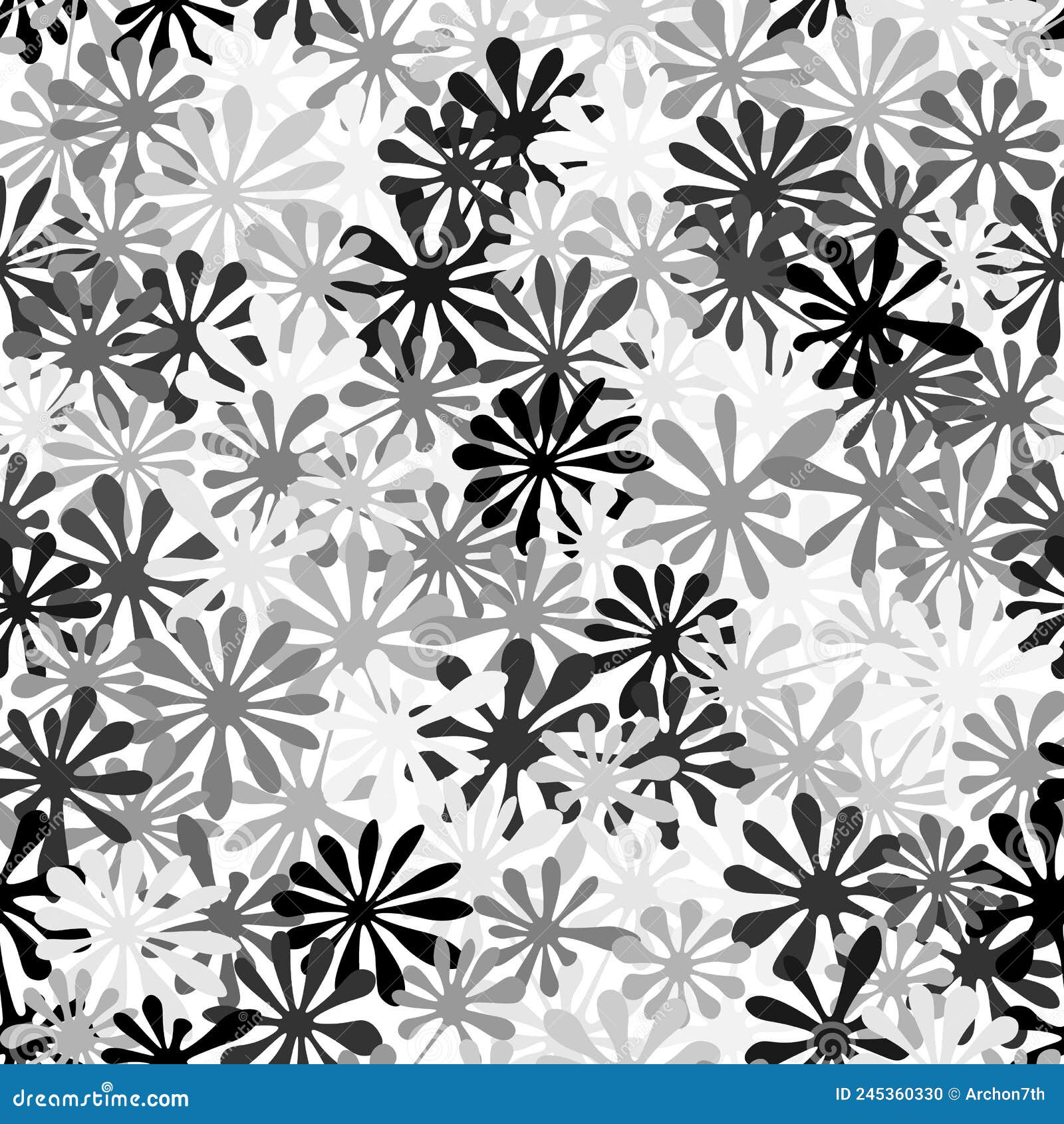 Bright Colorless Seamless Pattern, Vector Illustration. Texture for ...