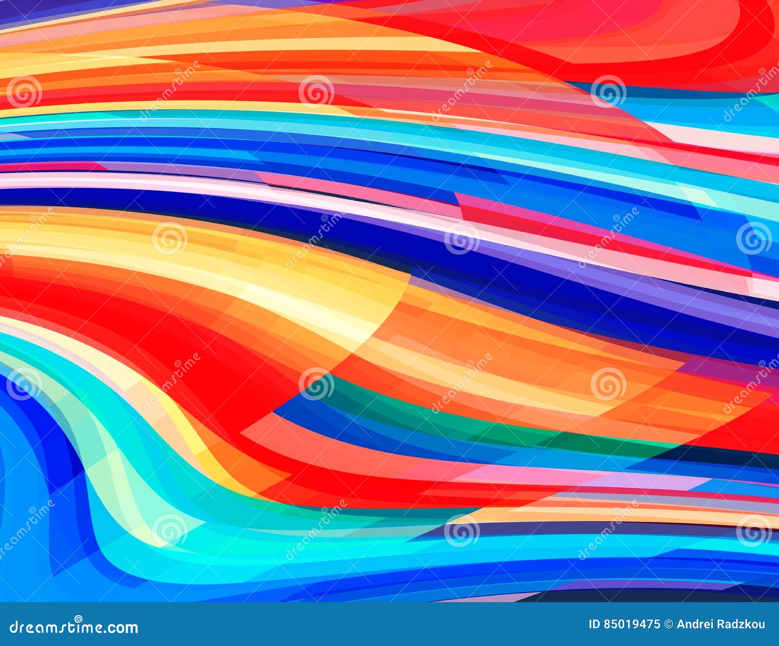 Bright Colors Background. Vivid Vector Graphics Stock Vector ...