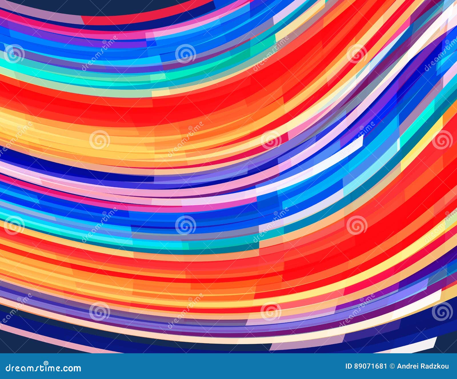 Bright Colors Background. Vivid Vector Graphics | CartoonDealer.com ...