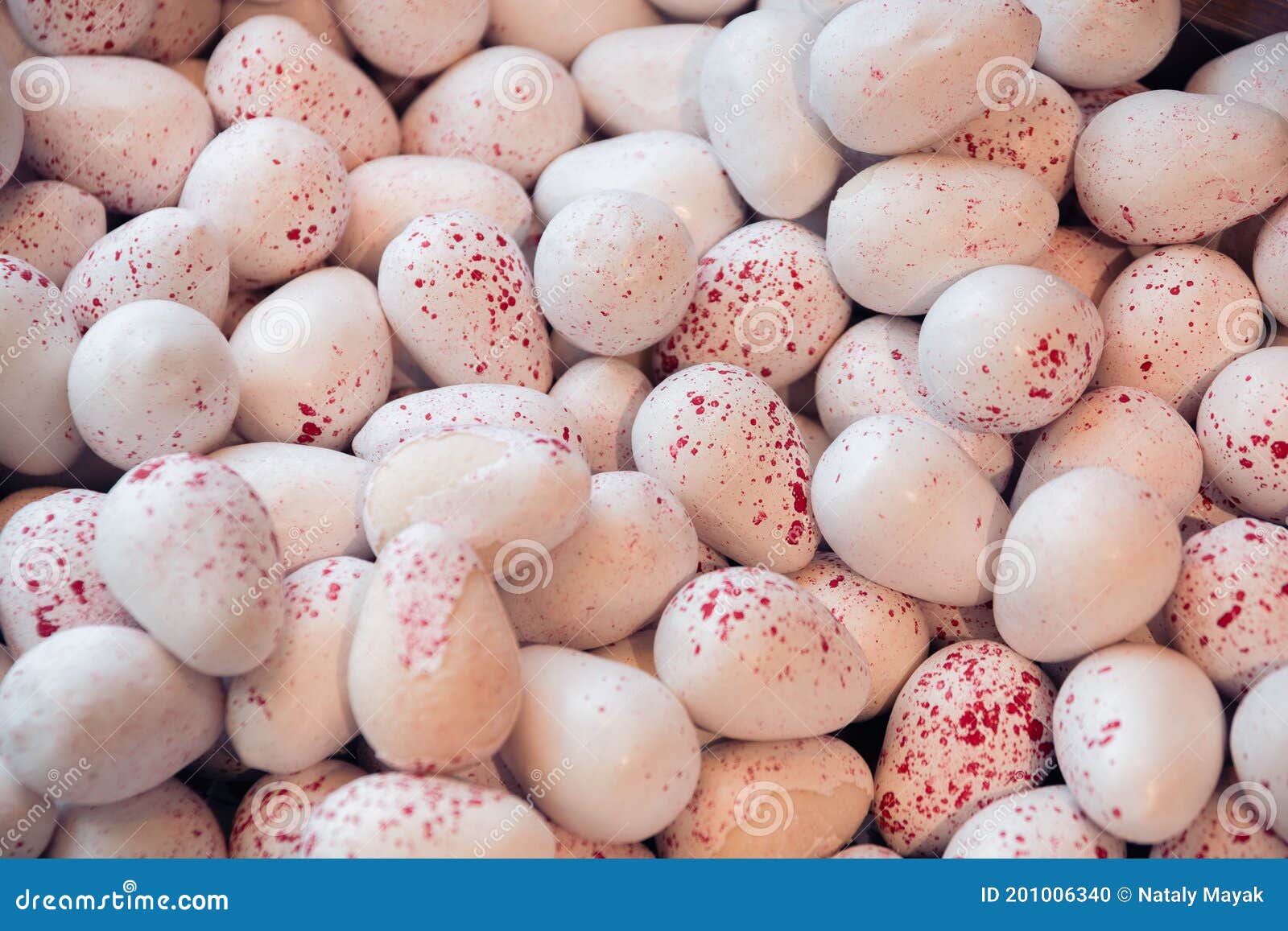 Bright Colors Chewing Marmalade in the Form of Eggs, Sweets for ...