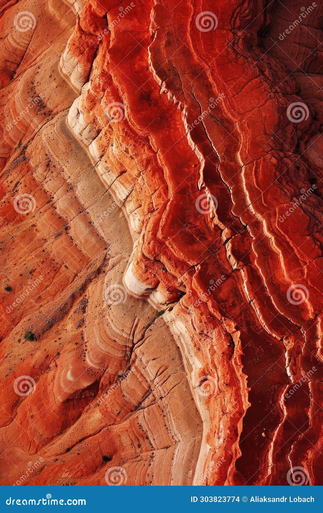 The Bright Colors of the Destroyed Sandstone Rock in the Canyon Stock ...