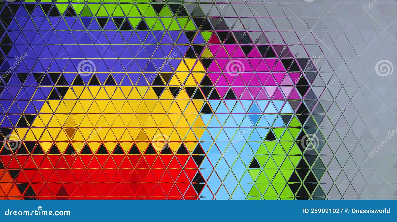 Bright Colors Shapes Blurs Art Background Abstract Stock Illustration ...