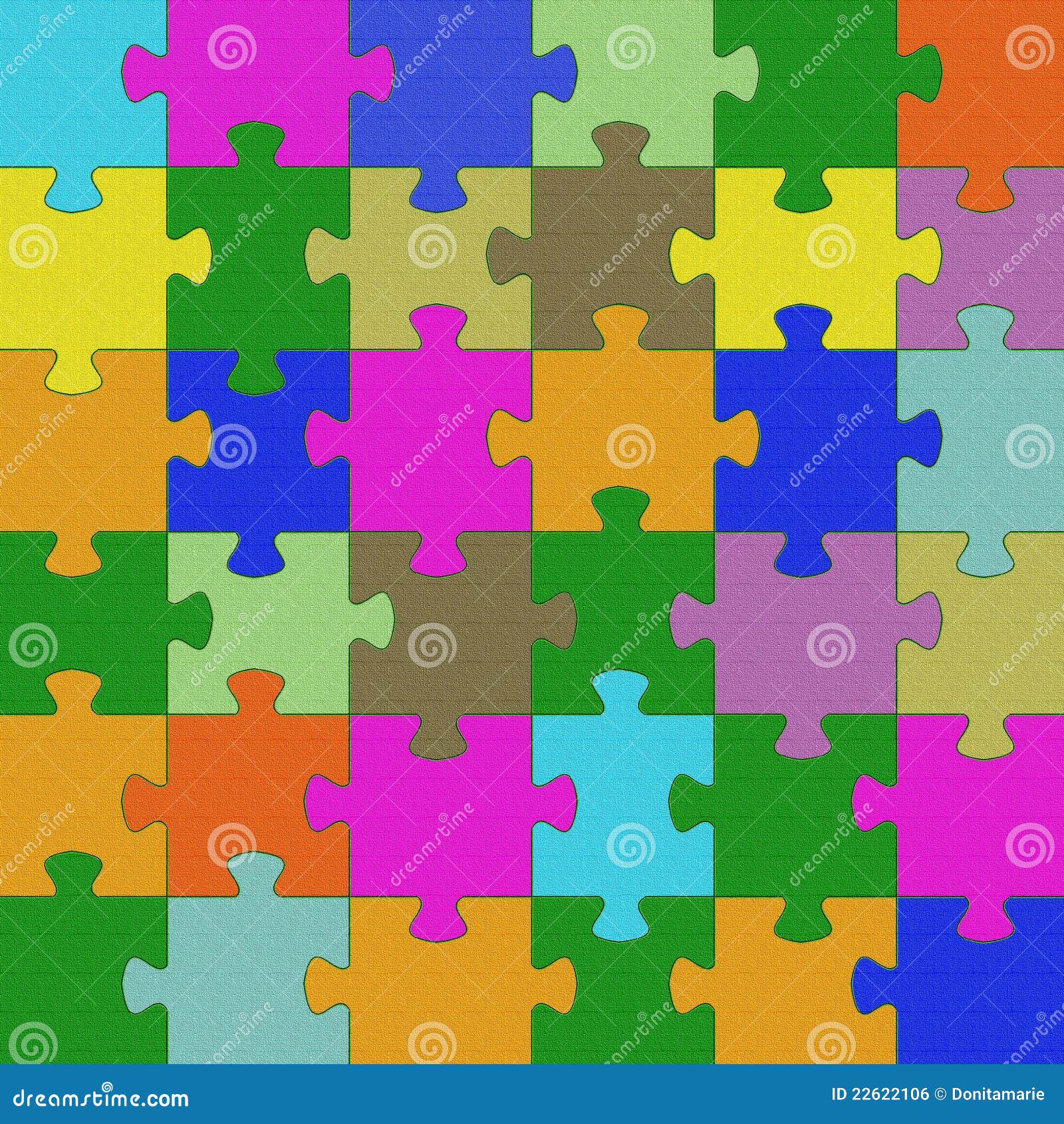 Bright Colors Texture Puzzle Stock Illustration - Illustration of ...
