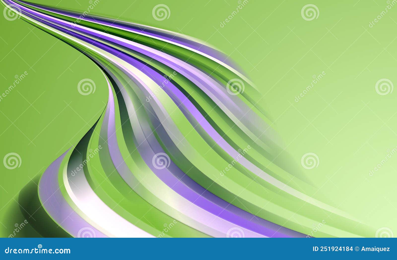 Bright Colorful Computer Generated Background - Stock Illustration ...