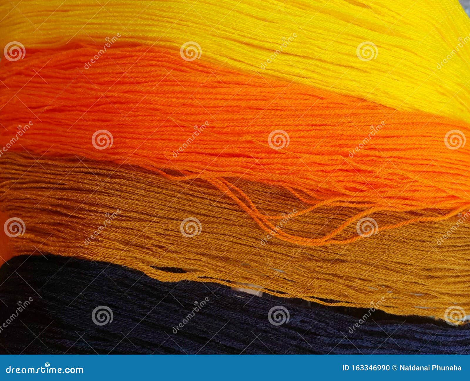 The Bright Colors of the Yarn Stock Photo - Image of summer, bright ...