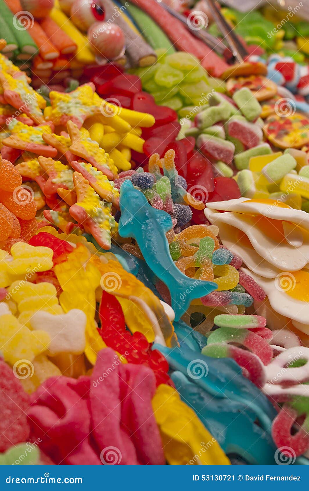 Bright and colourful candy stock image. Image of group - 53130721