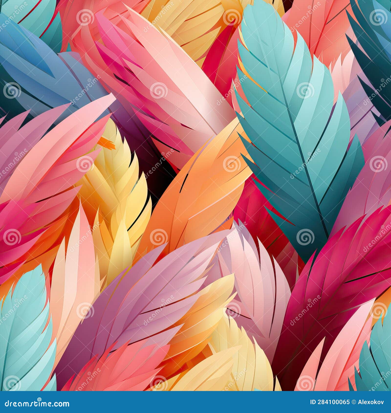 Bright and Colourful Fendi Textile Seamless Pattern AI Generated Stock ...