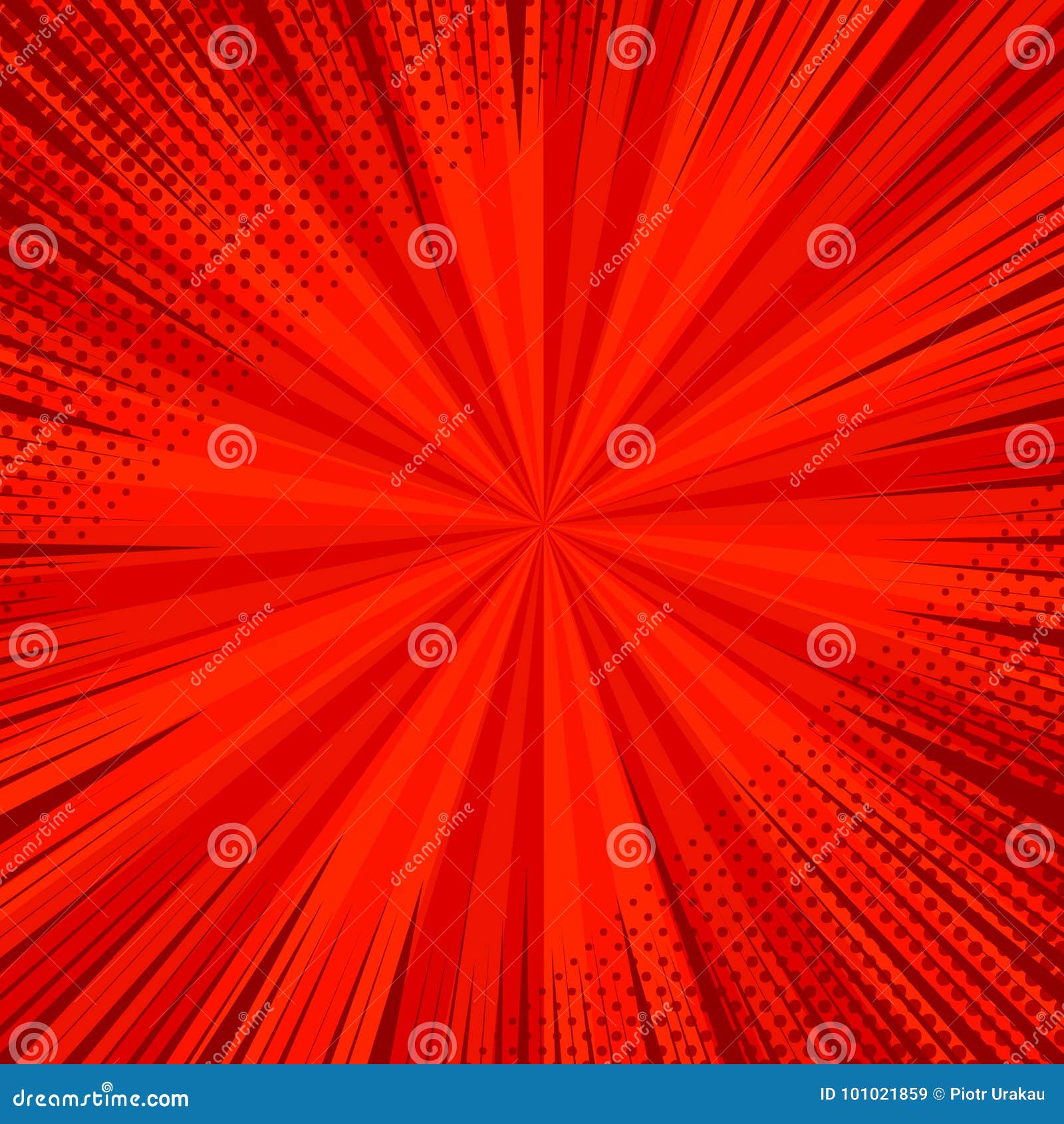 Bright Comic Page Cartoon Vector | CartoonDealer.com #80537491