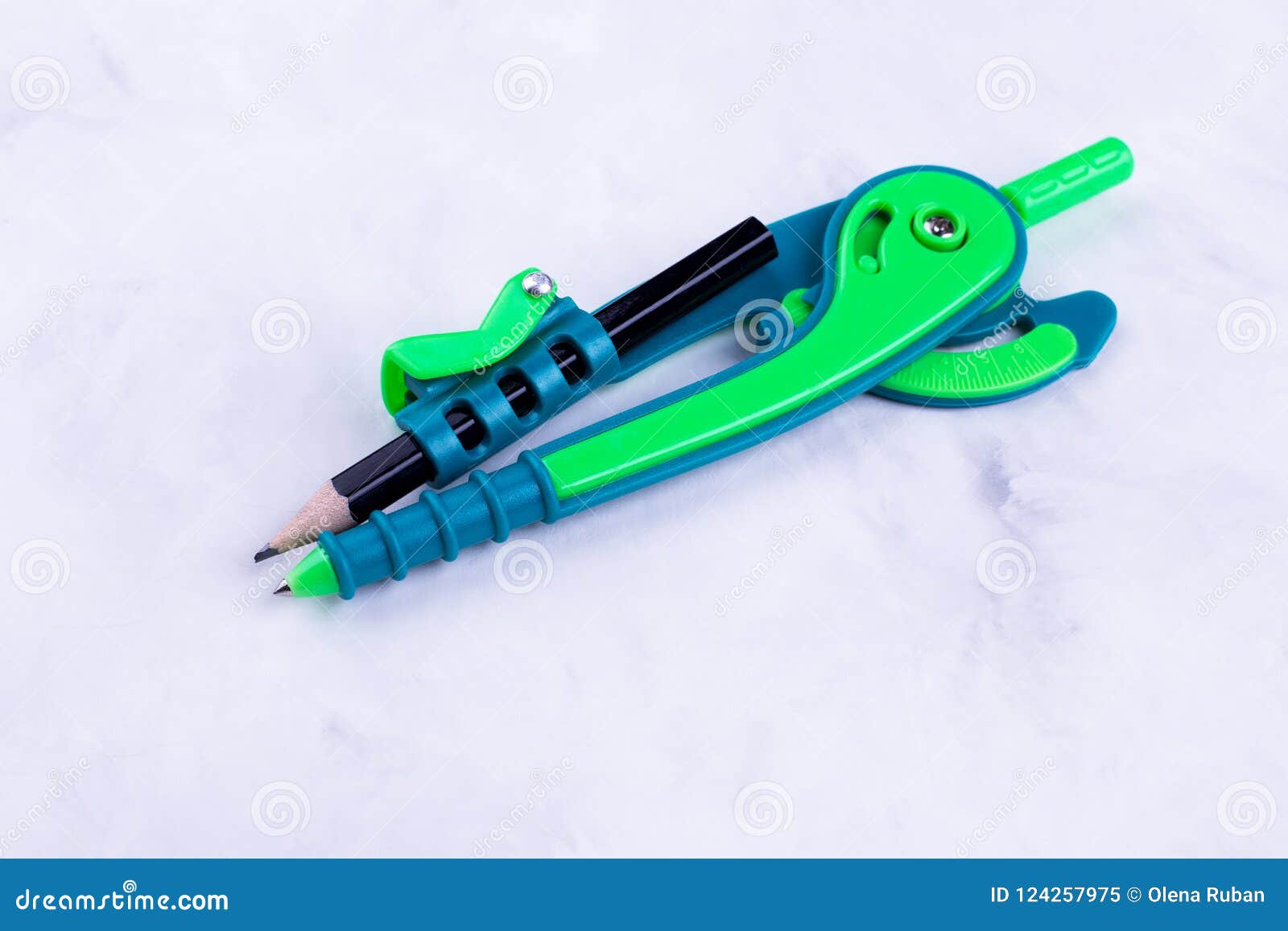 Bright Compass on Light Background Stock Image - Image of office, light ...