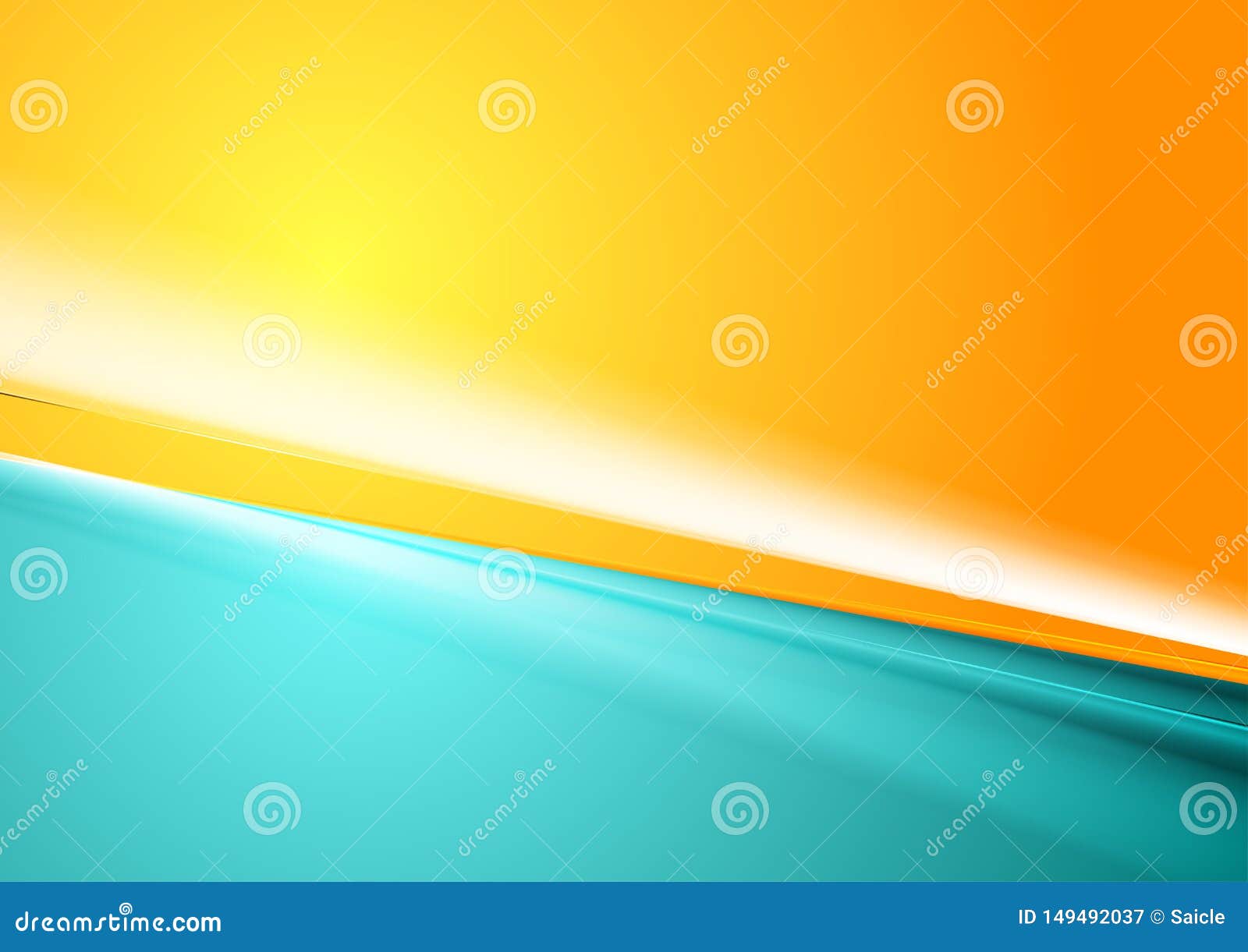 Bright Contrast Abstract Background with Smooth Stripe Stock Vector ...