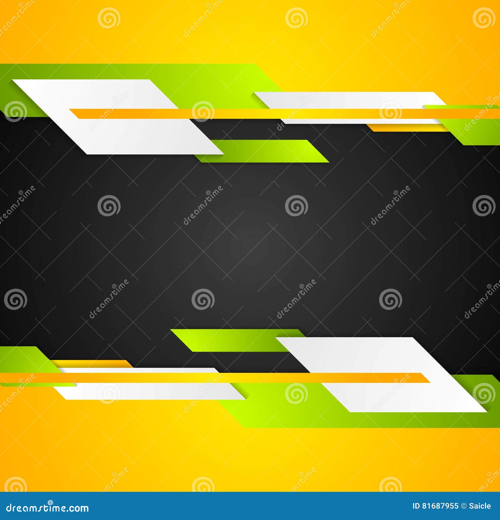 Bright Contrast Tech Corporate Background Stock Vector - Illustration ...