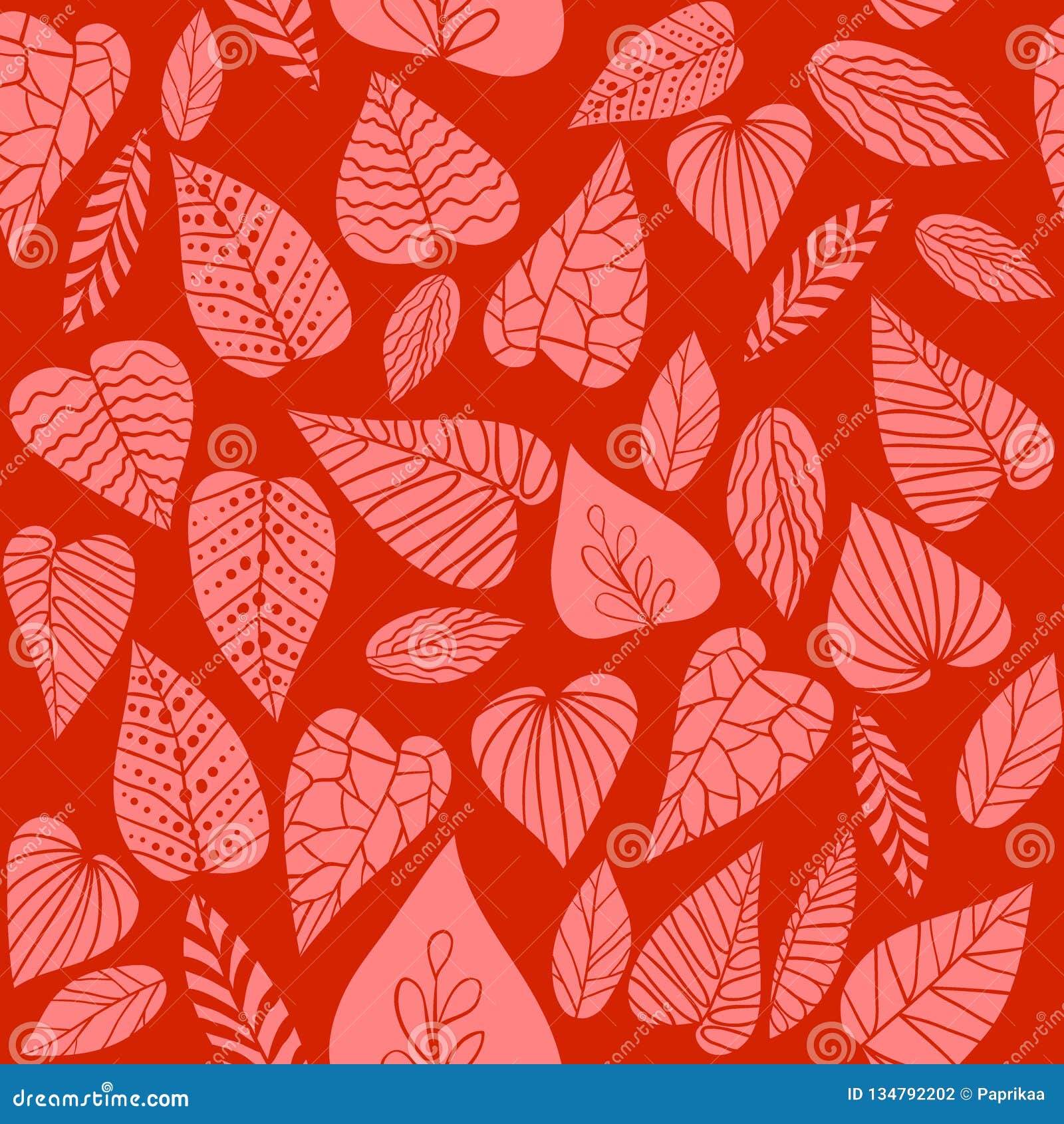 Bright coral pattern stock vector. Illustration of natural - 134792202