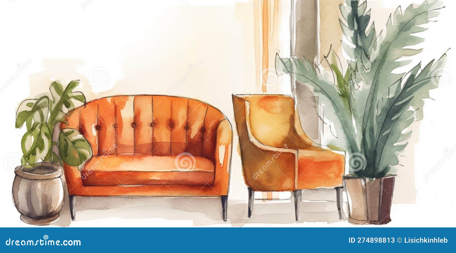 Bright and Cozy Drawing Interior. Living Room Design Created with ...