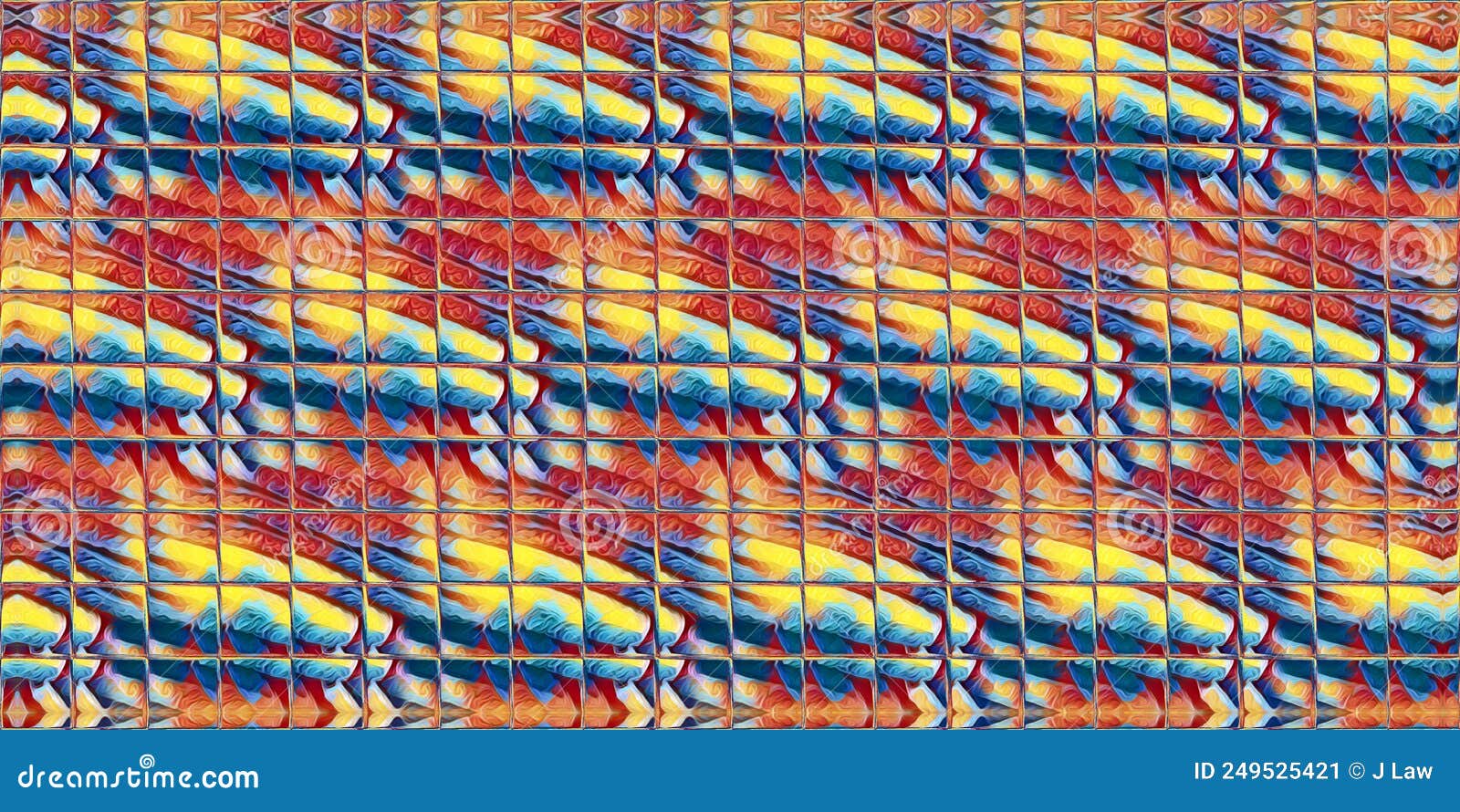 Bright Creative Patterns and Tessellation Rectangular Designs in ...