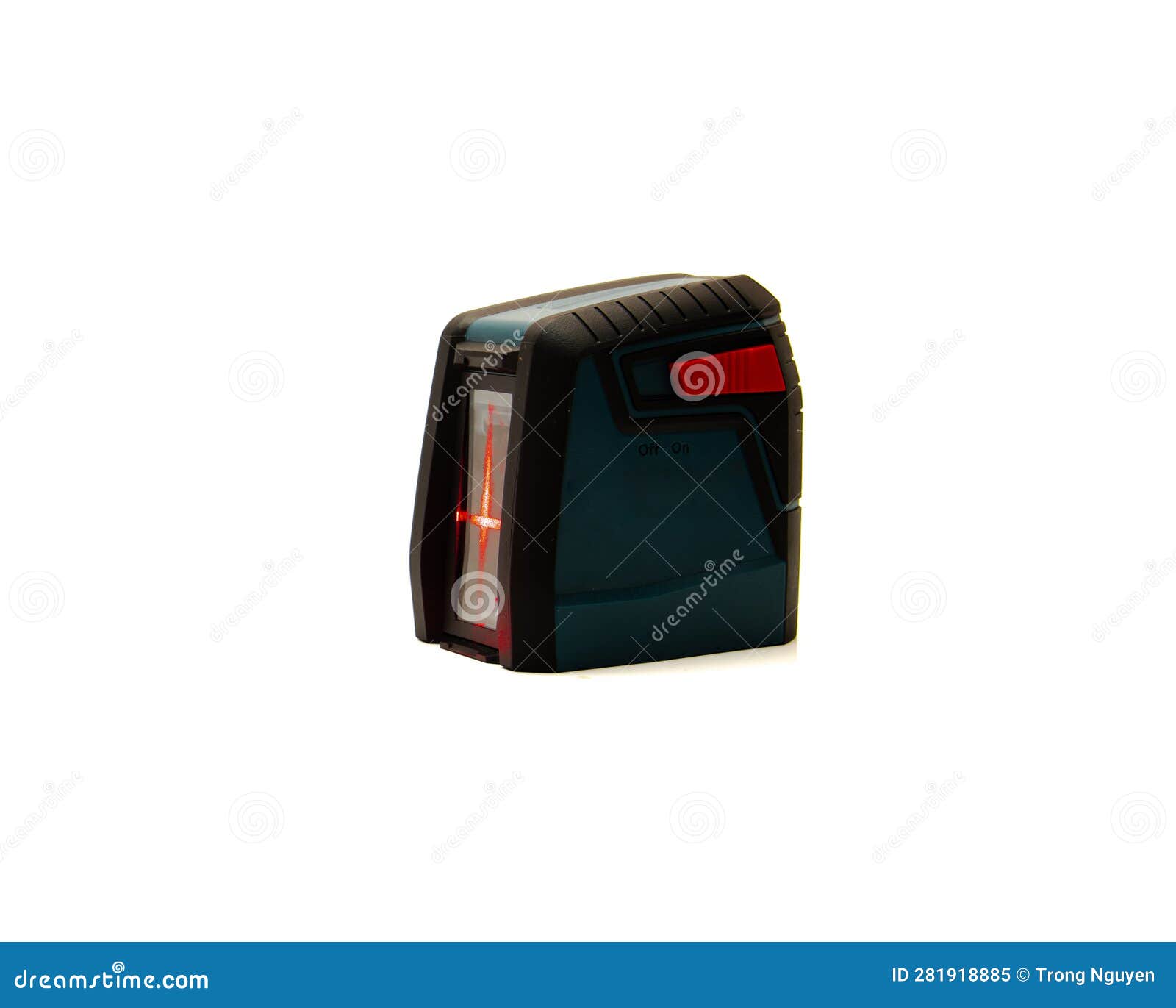Bright Cross Beam Red Laser Lines from Laser Level Device Precisely ...