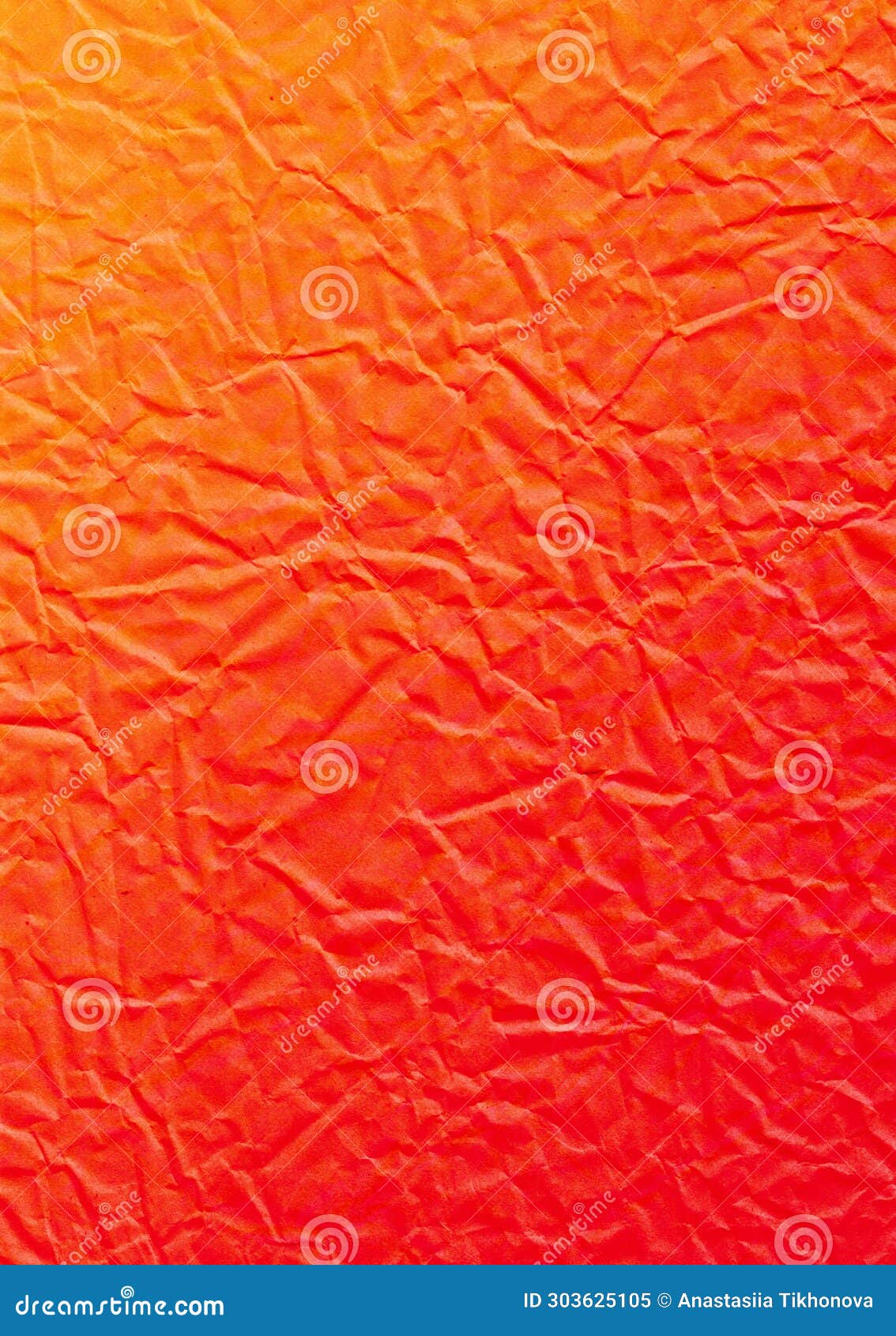 Bright Crumpled Paper with Gradient Stock Image - Image of bright ...