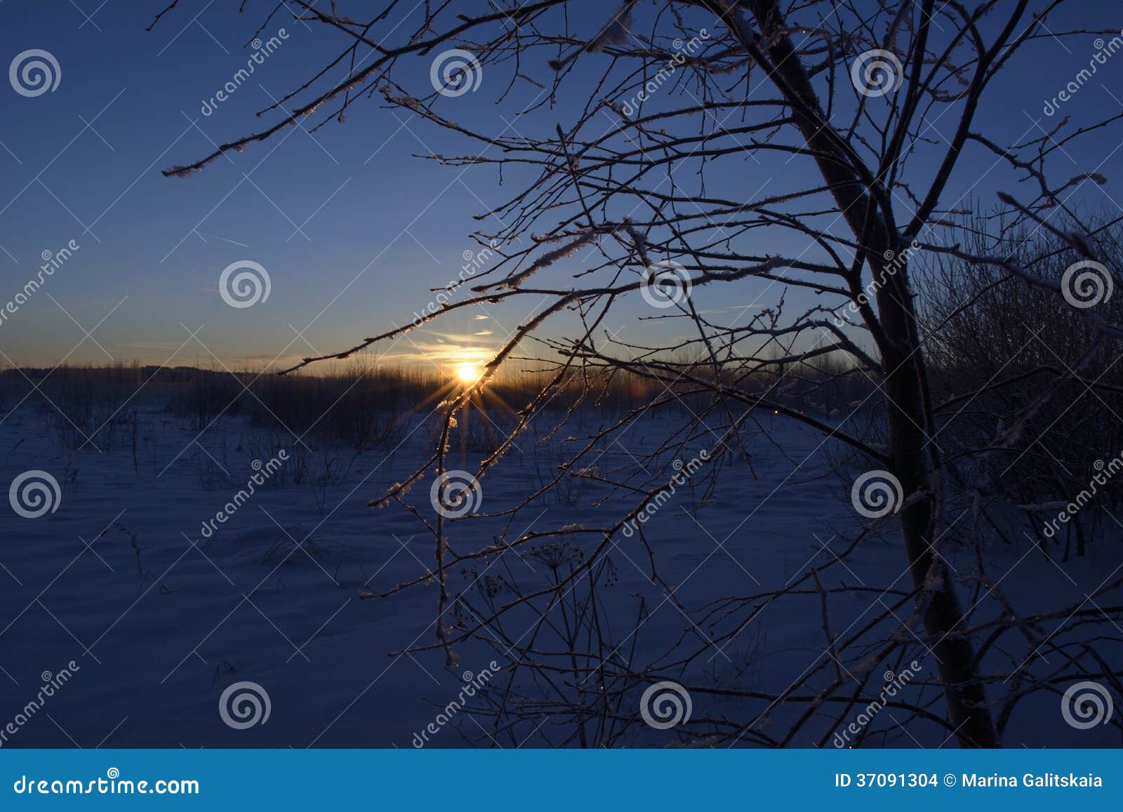 The bright daybreak stock photo. Image of winter, weather - 37091304