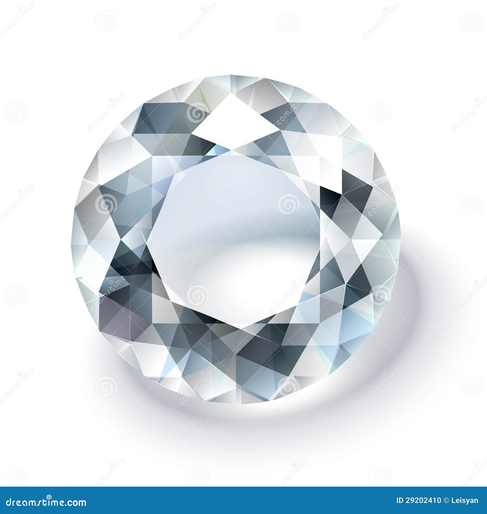 Bright diamond stock vector. Illustration of shimmering - 29202410