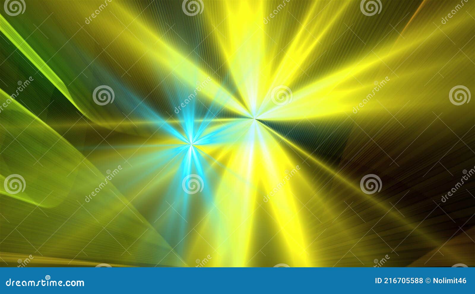 Bright Different Random Lights, Modern Neon Technology, Floodlights, 3d ...