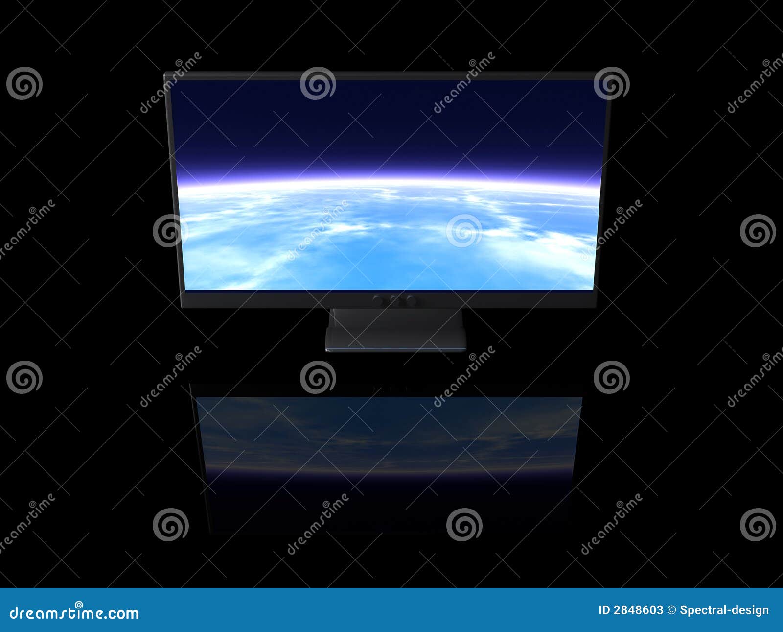 Bright Display stock illustration. Illustration of hdtv - 2848603