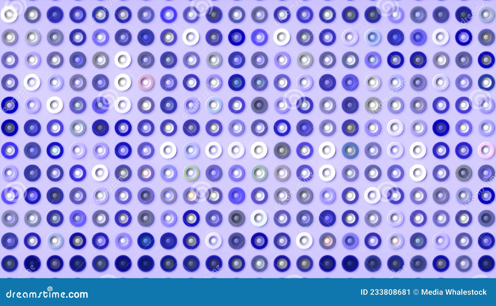 Bright Dots Flashing with Different Colors. Motion. Changing Colors and ...