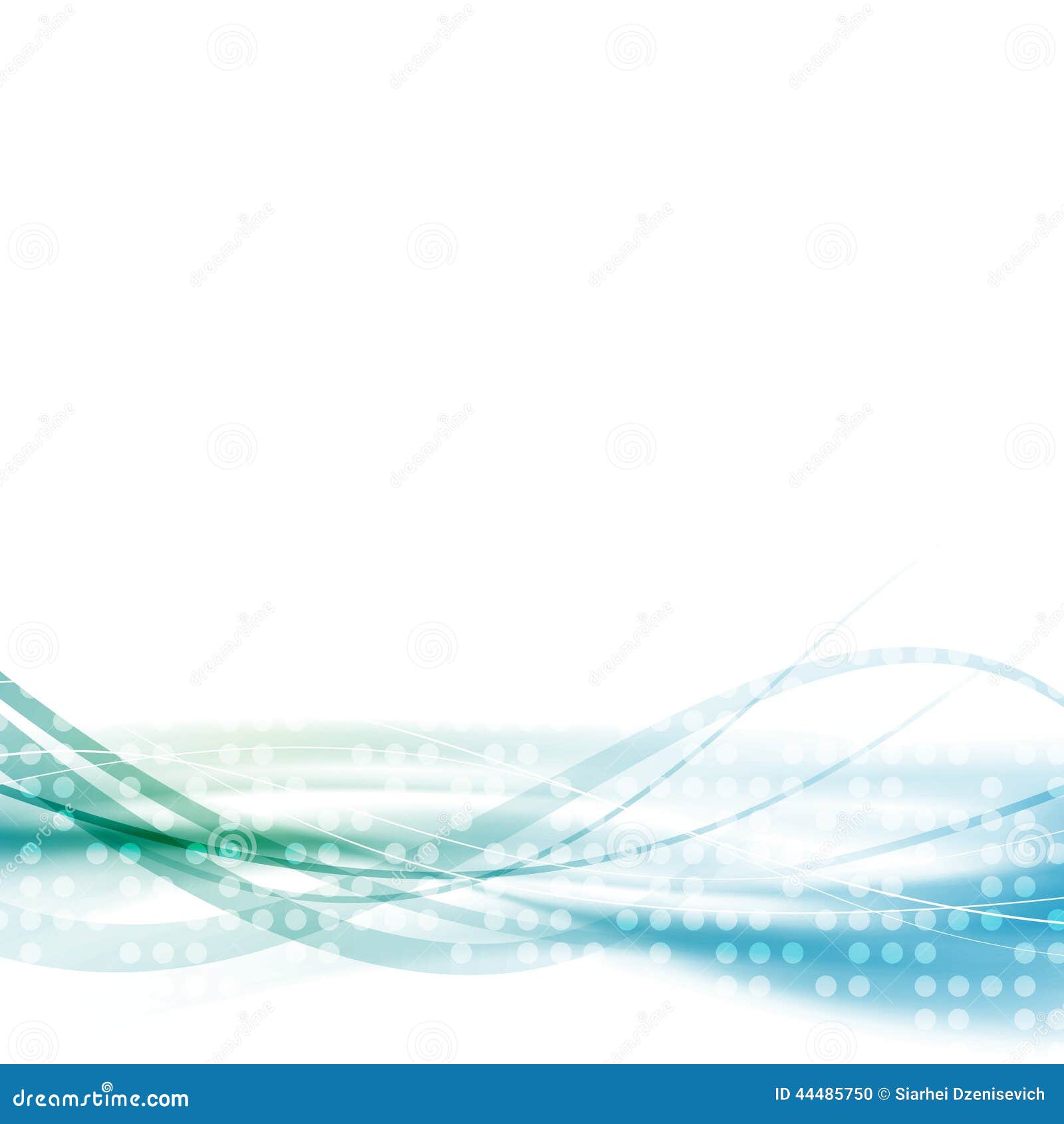 Bright Dotted Abstract Modern Wave Background Stock Vector ...