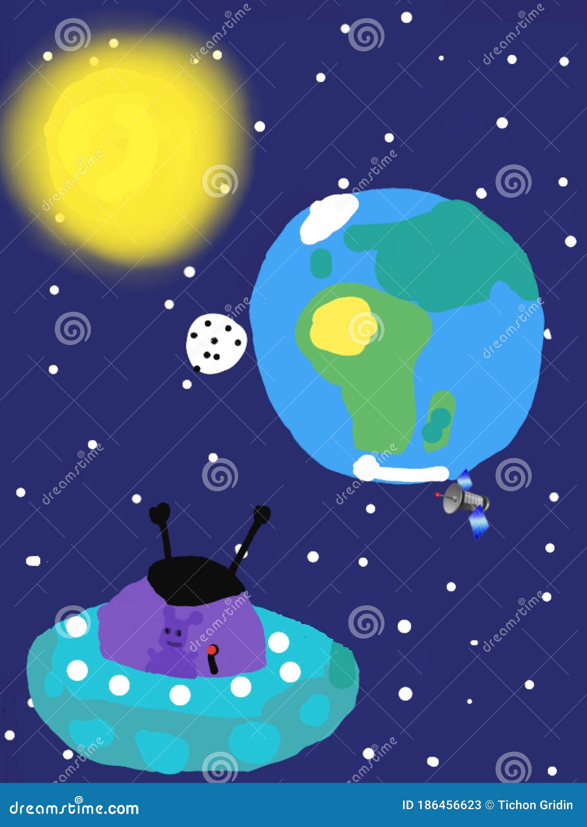 Drawings Of Aliens From Planets