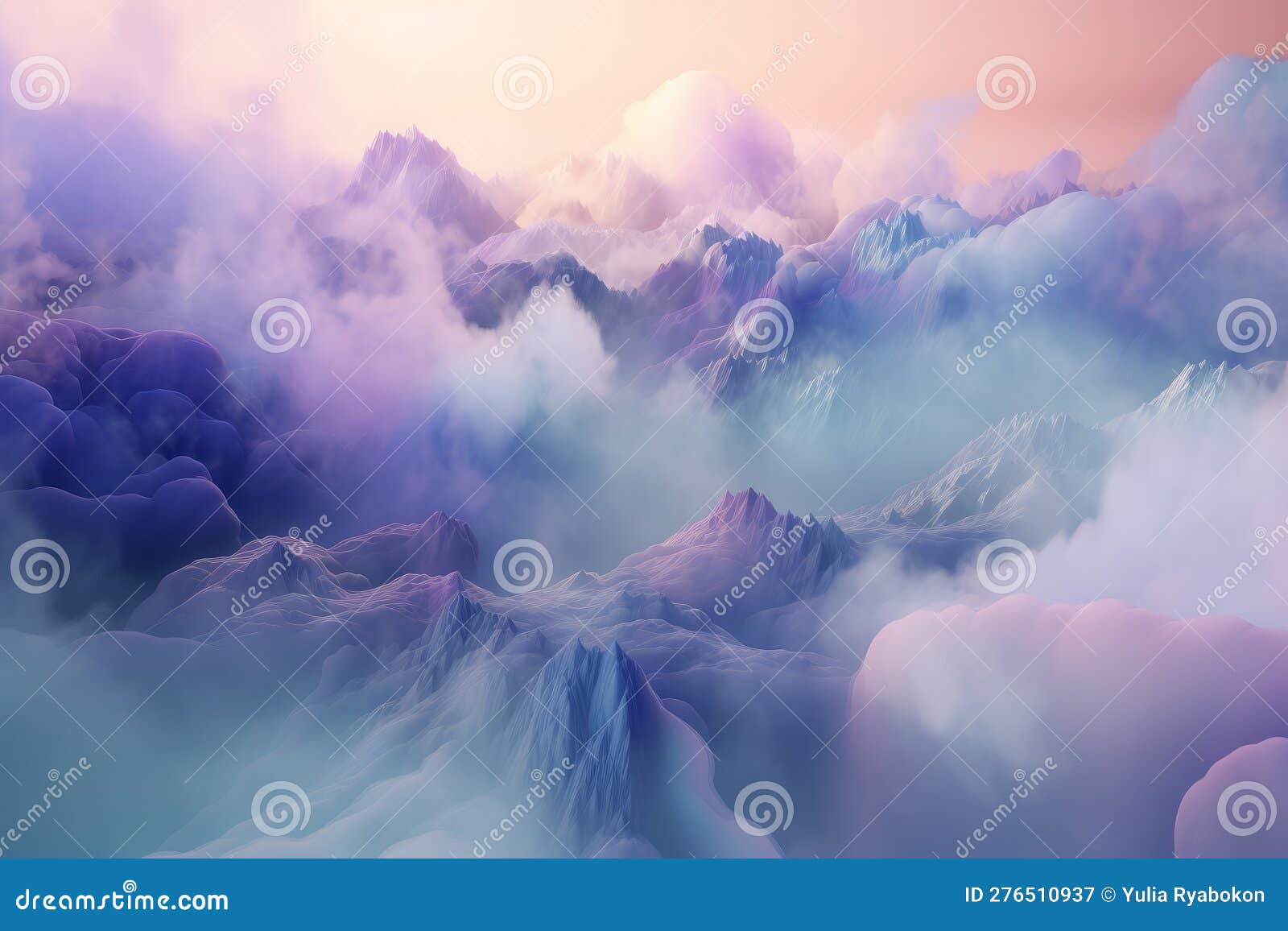A Dreamy Background Design For Your Phone Or Computer Stock Image ...