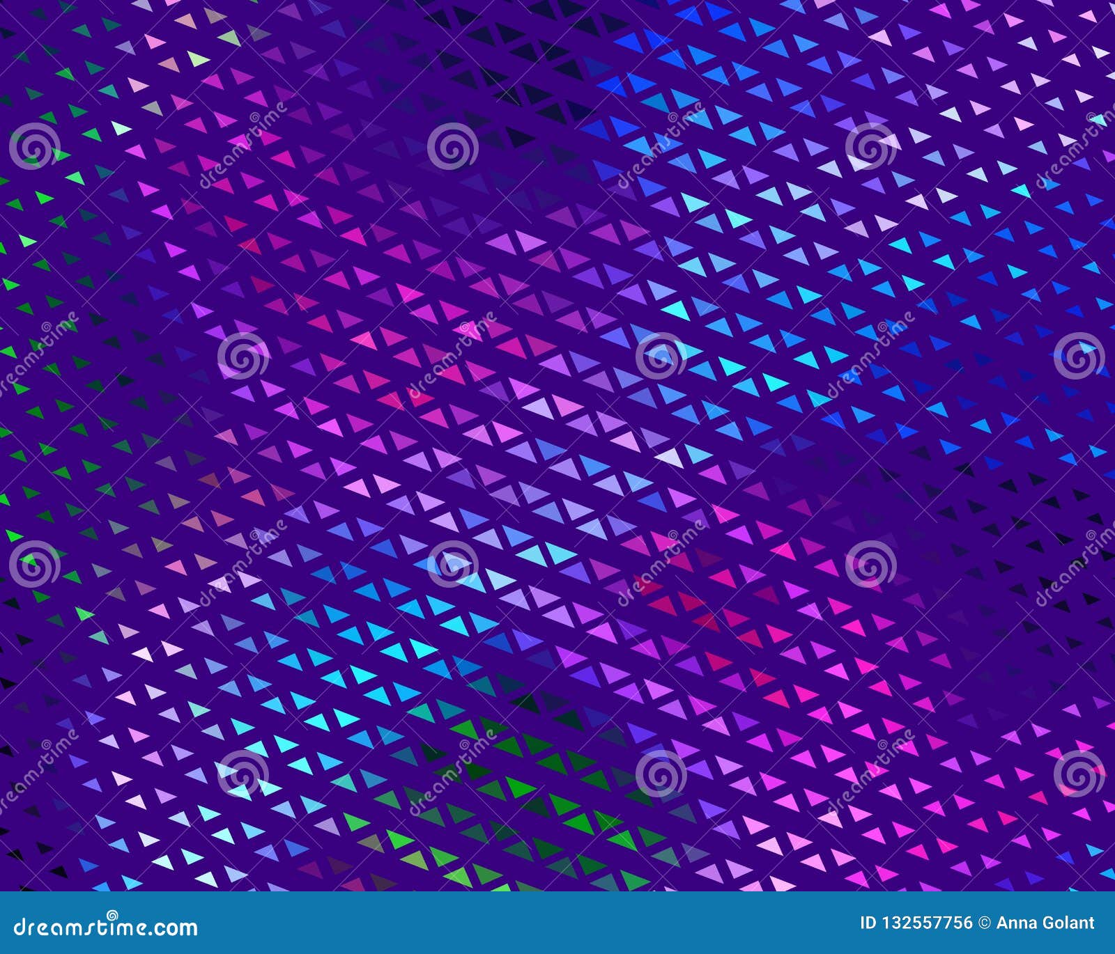 Bright Dynamic Background with Wavy Lines of Circles, Dots. Rounds of ...
