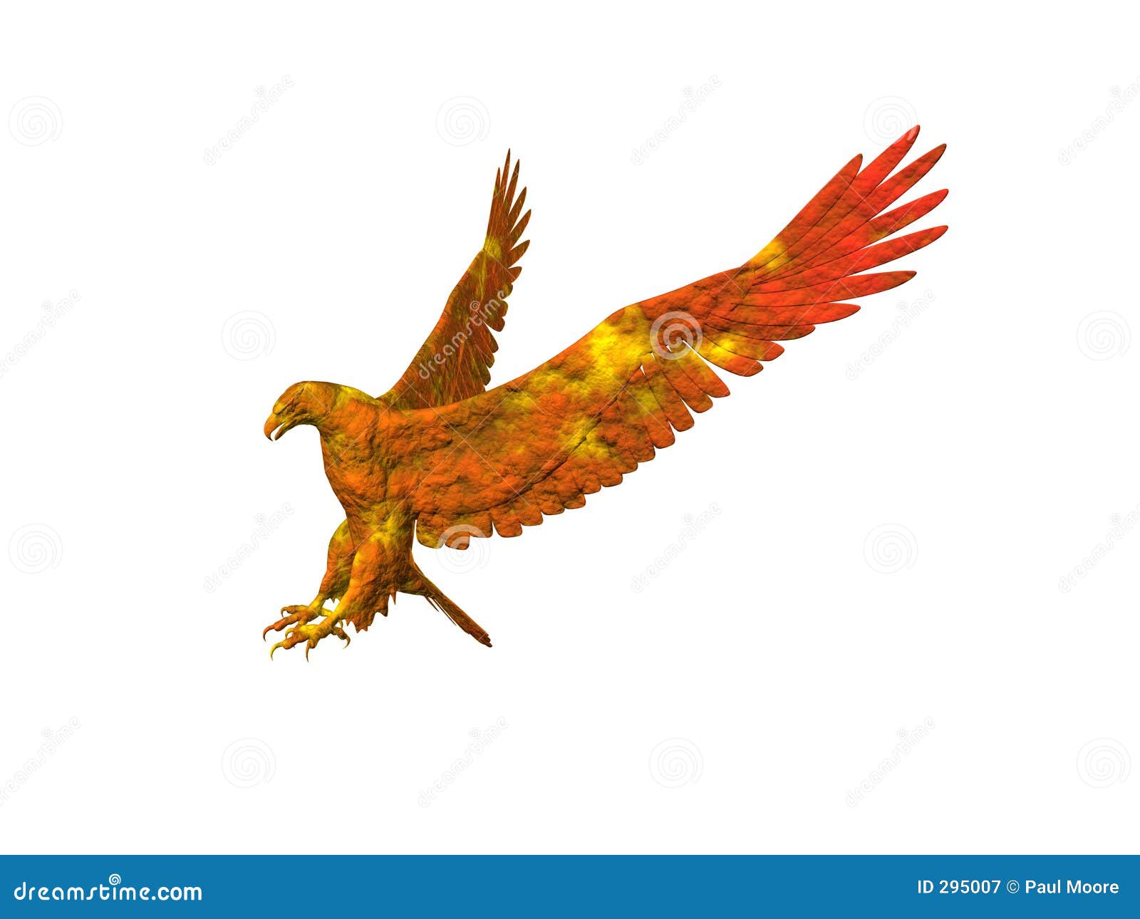 Bright Eagle stock illustration. Illustration of american - 295007