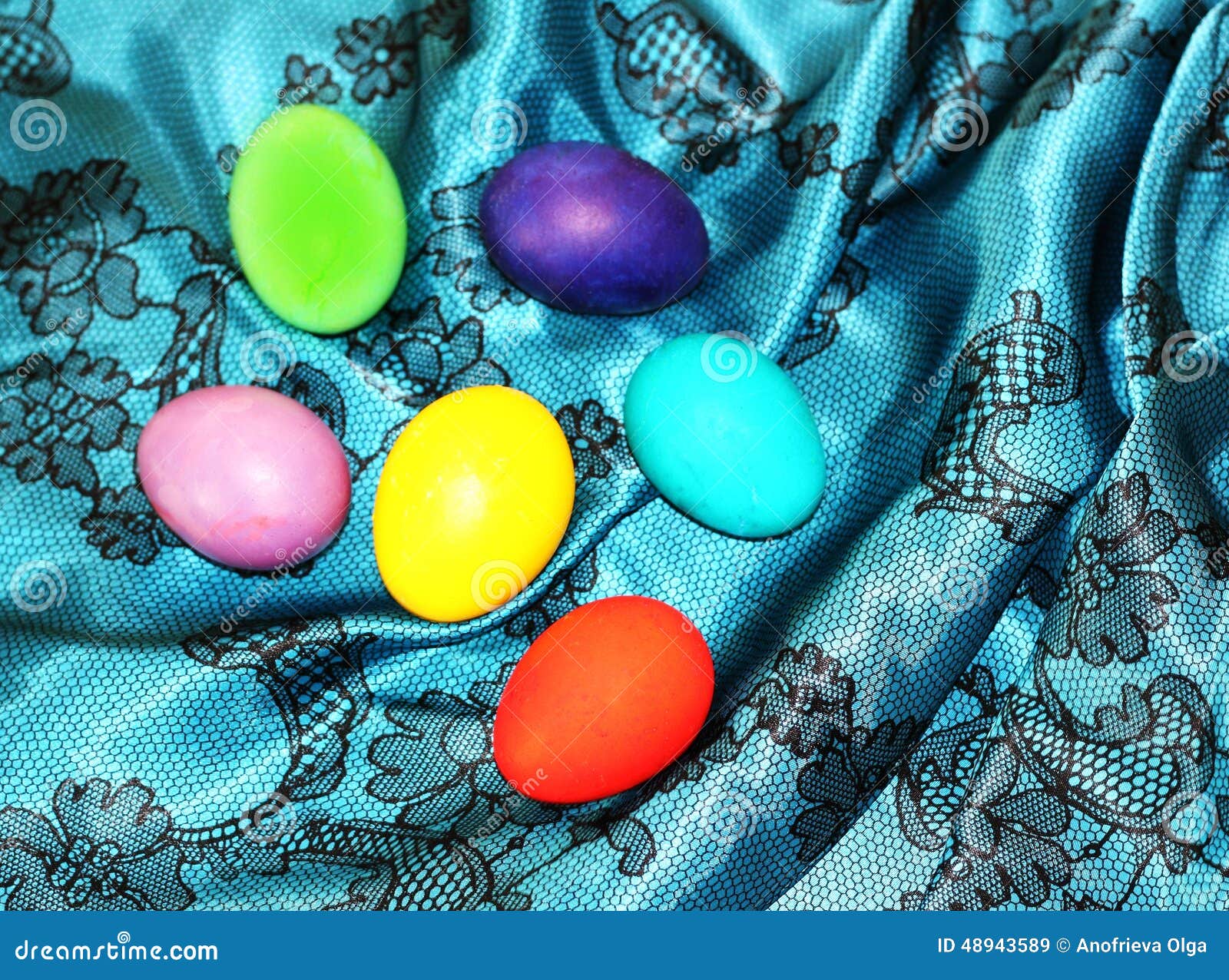 Bright easter eggs stock image. Image of color, beautiful - 48943589