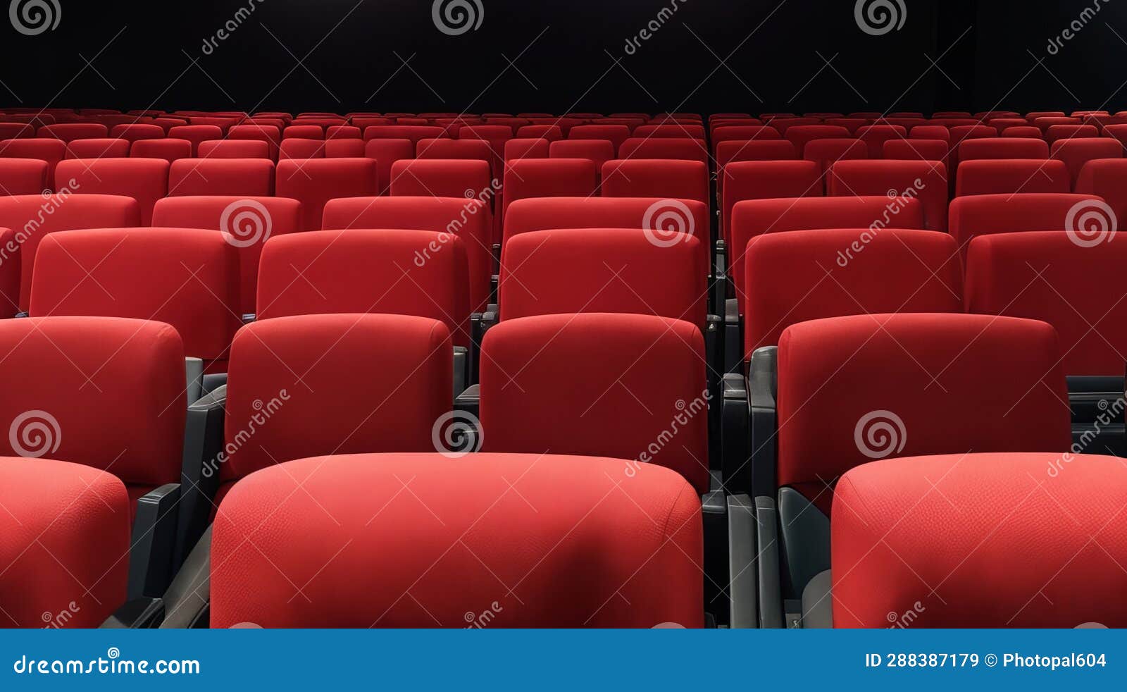 Bright Empty Red Cinema Seats: a Captivating Cinematic Experience ...