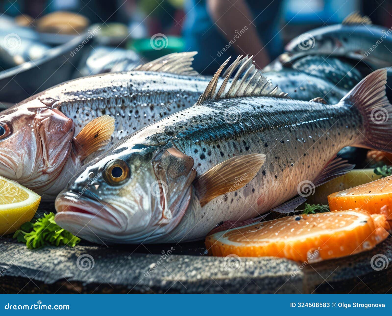 Bright Exotic Fantasy Fish Underwater Stock Image - Image of exotic ...