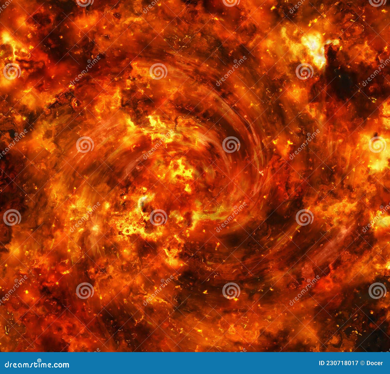 Bright Explosion Flash Background. Fire Burst Stock Illustration ...