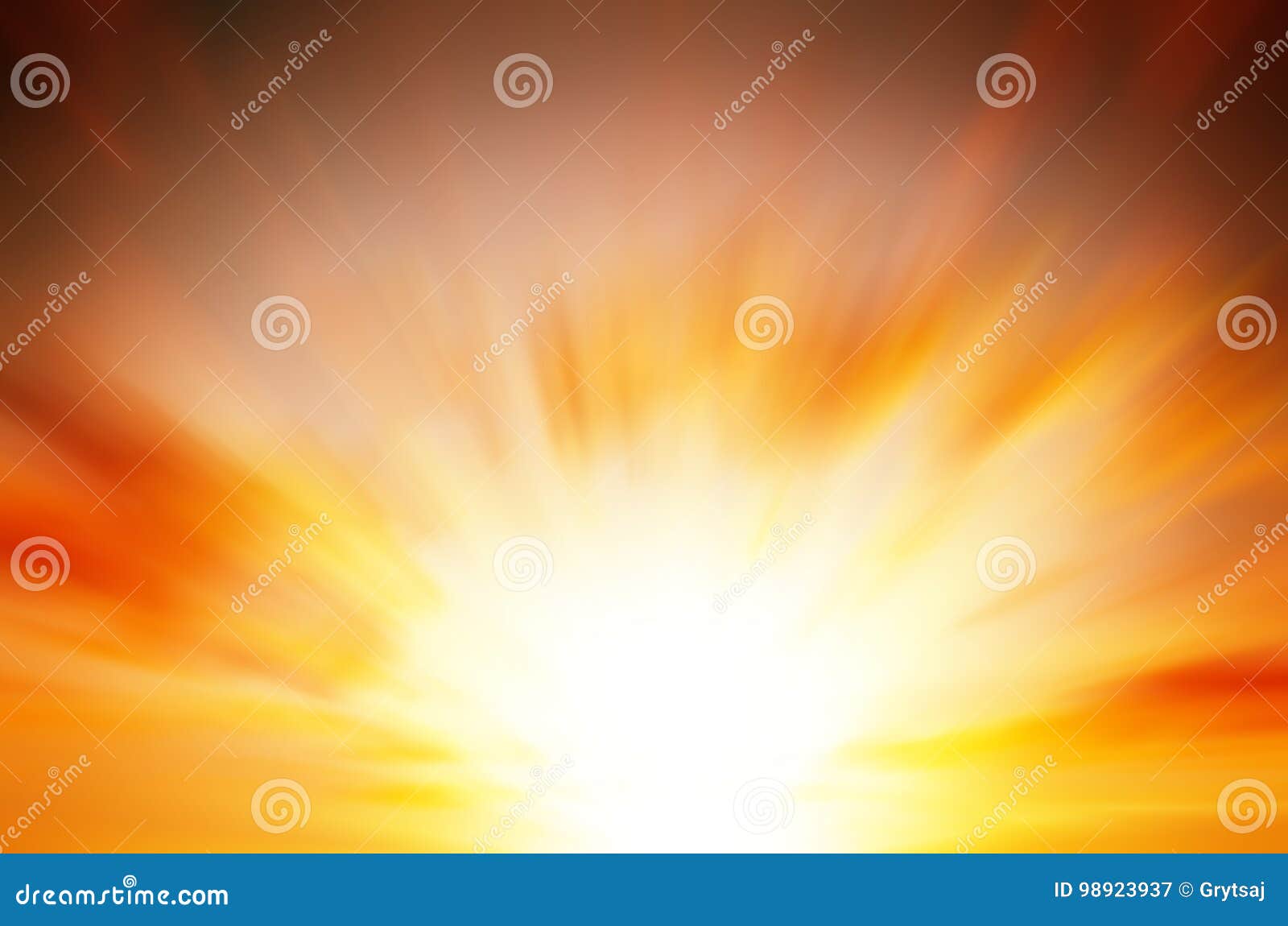 Bright Explosion Over Horizon Stock Image - Image of sunrise, bright ...