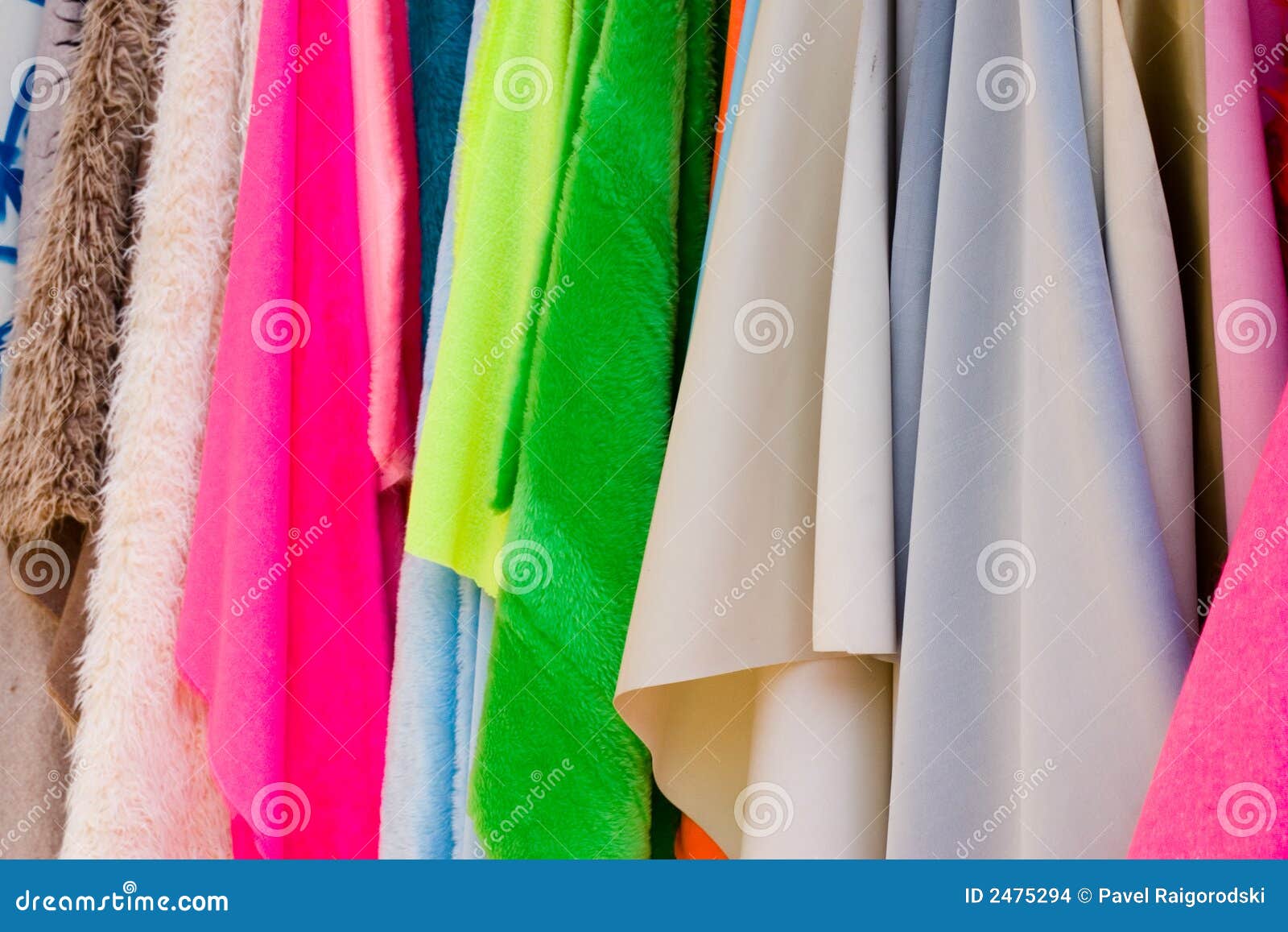 Bright fabrics stock photo. Image of bright, orange, pattern - 2475294