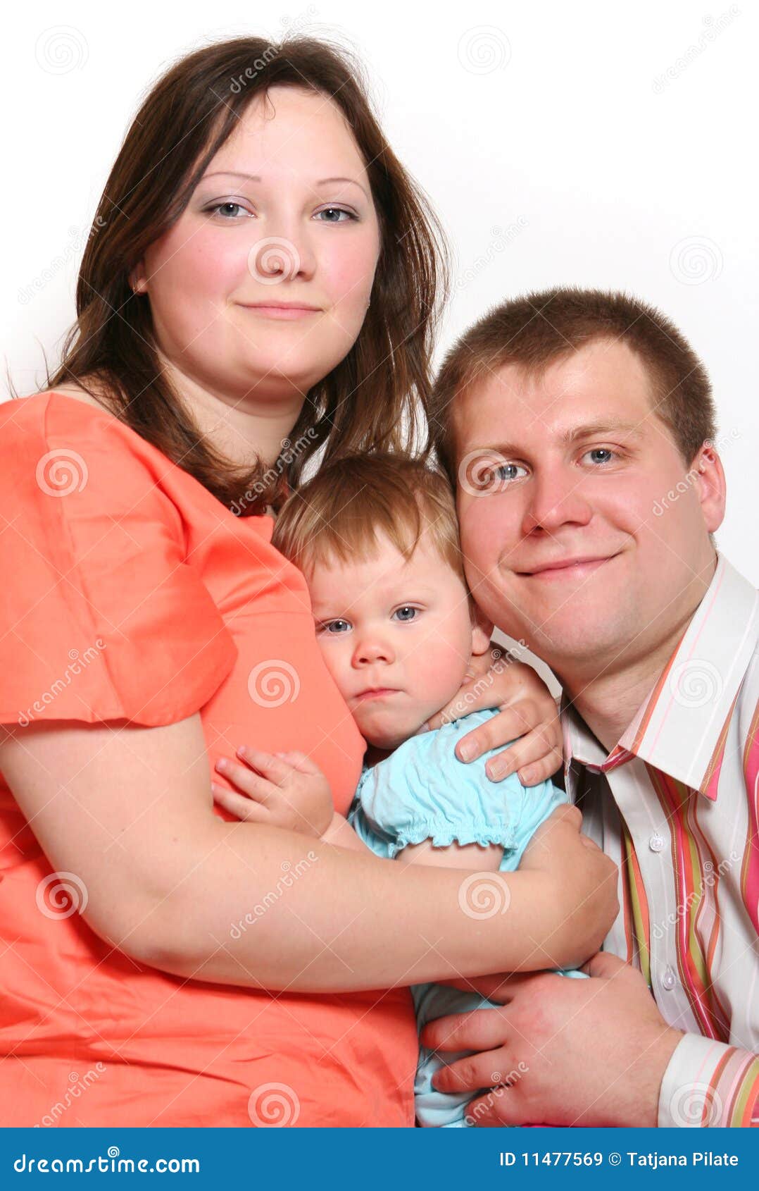 Bright family stock image. Image of loving, caucasian - 11477569