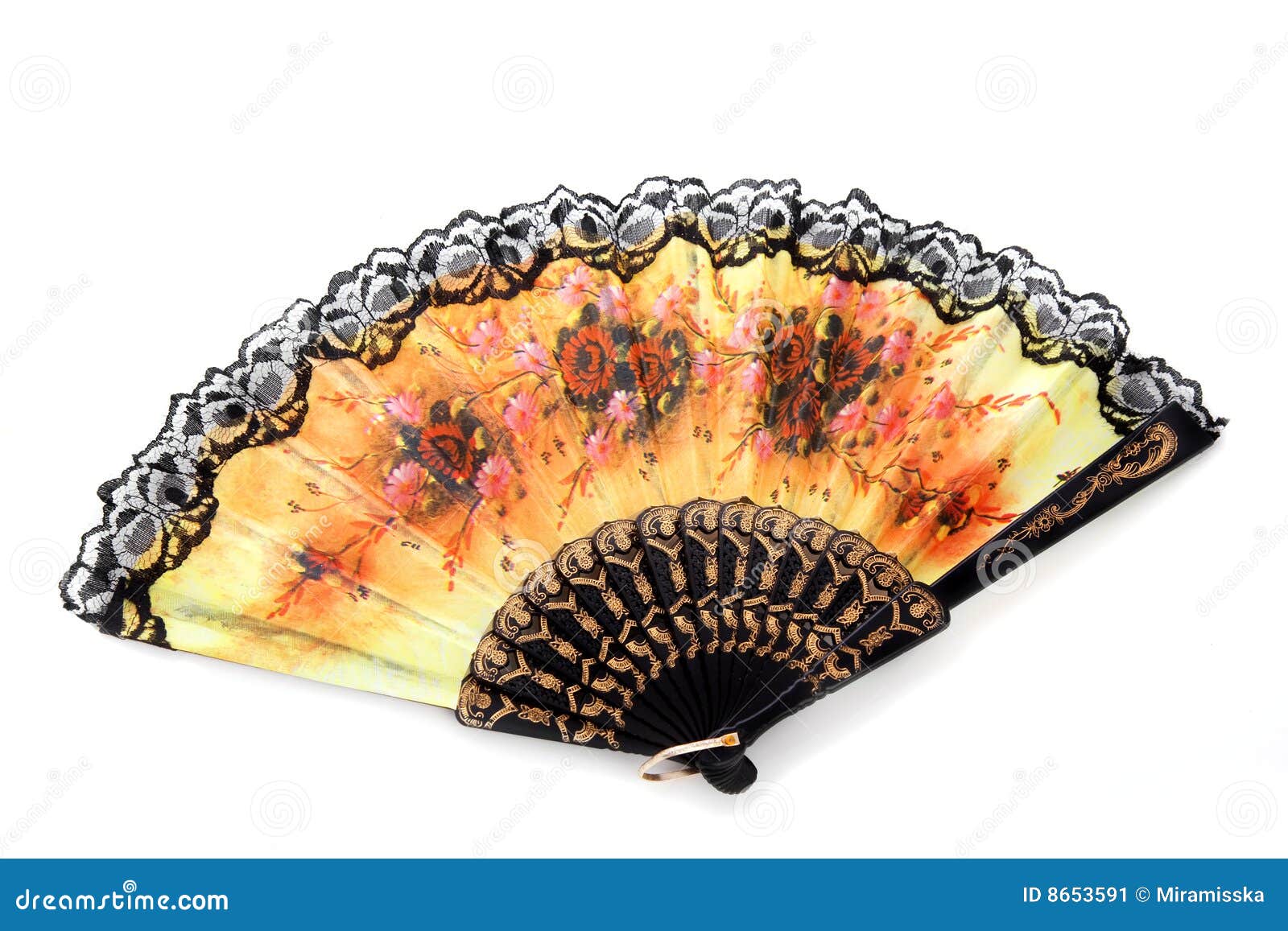 Bright fan stock image. Image of hand, glamour, fashion - 8653591