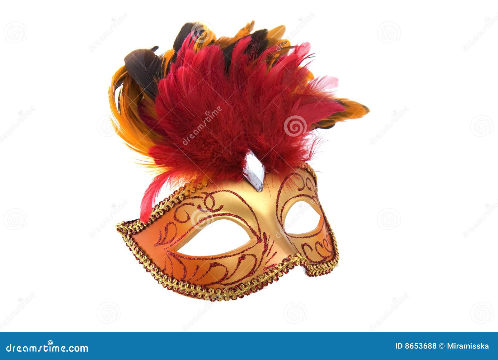 Bright fancy mask stock photo. Image of female, black - 8653688