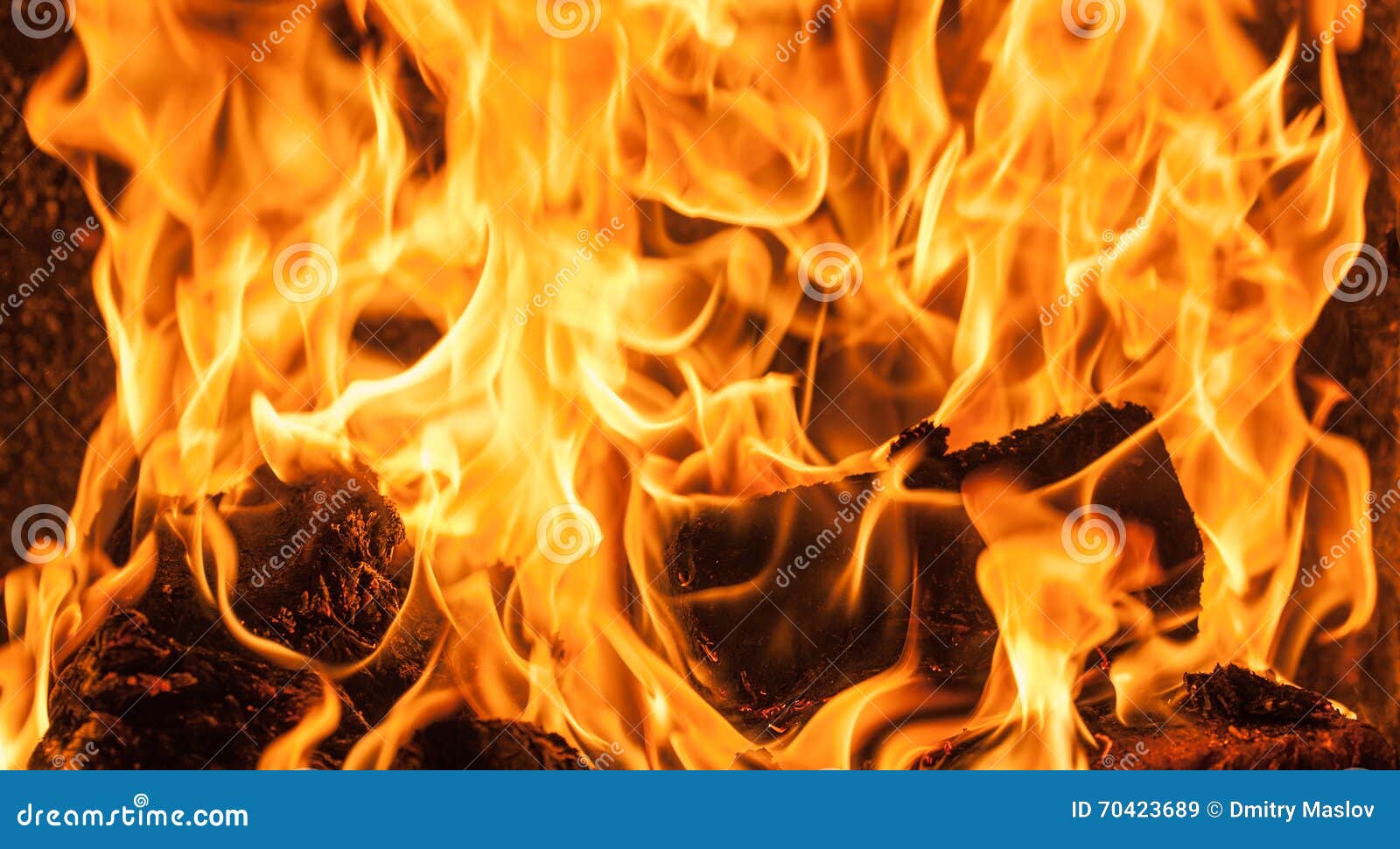 Bright fire closeup stock image. Image of color, black - 70423689