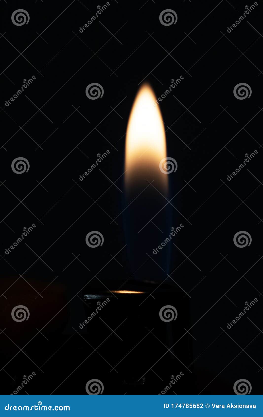 Bright Fire Lighters in the Dark Closeup Stock Photo - Image of human ...