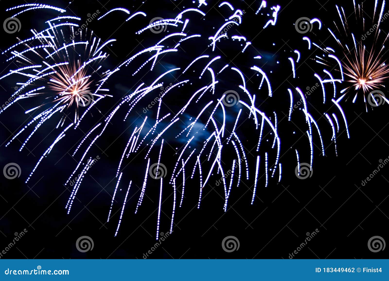 Fireworks, Scattering Of Red Lights, Bright Explosion, For Backgrounds ...